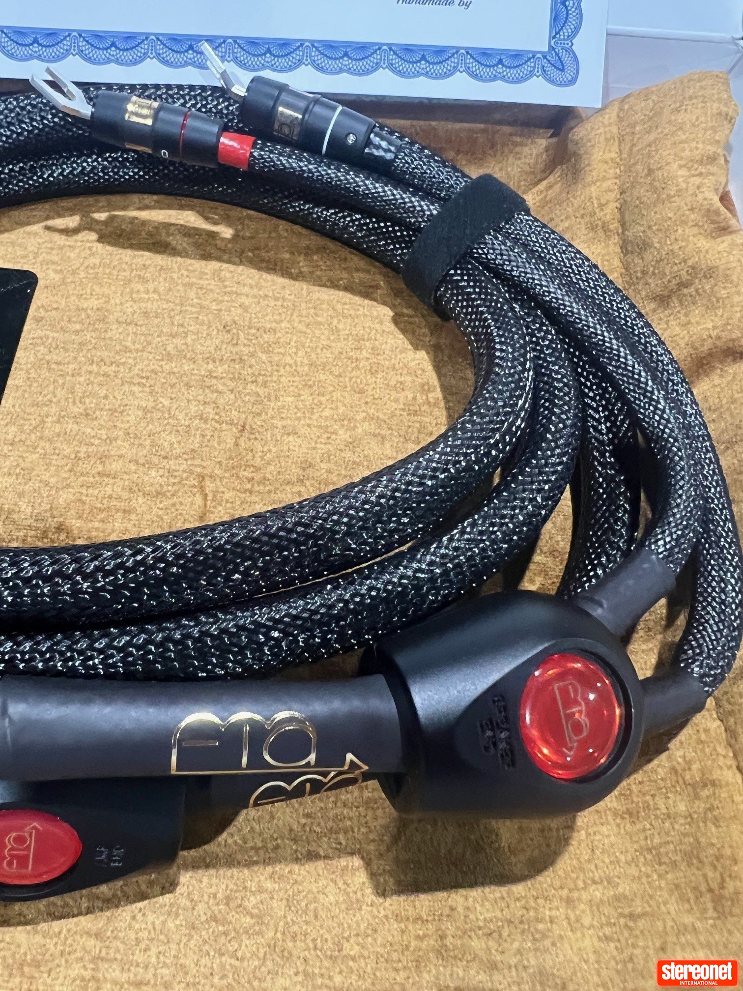 Final Touch Audio Ganymeade Speaker Cables - Speaker Cables - StereoNET