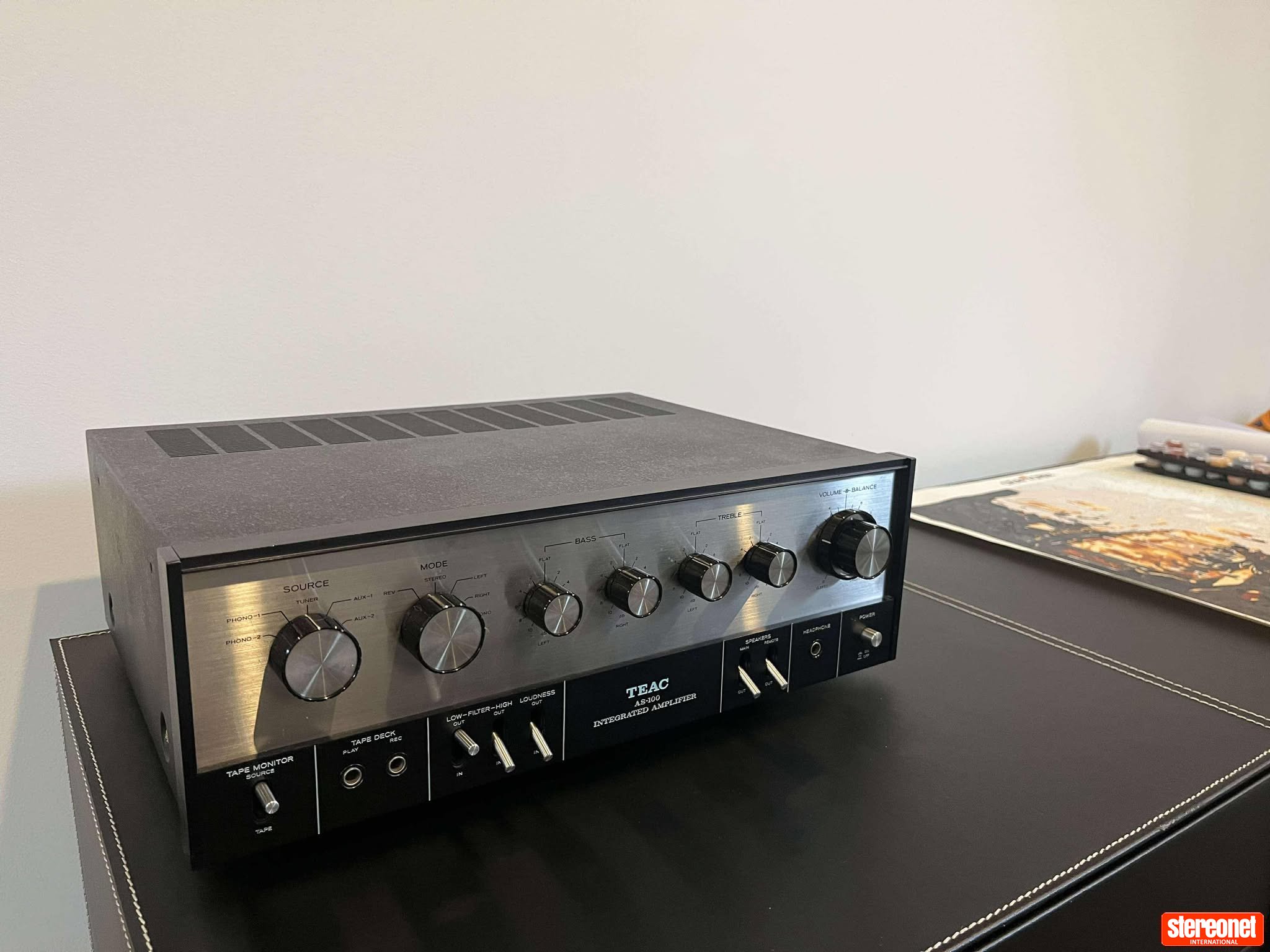 TEAC AS-100 Integrated Amplifier (Solid State) - Integrated Amplifiers ...