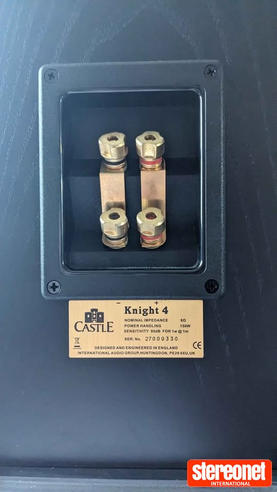 Castle Acoustics Knight 4 Floorstanding Loudspeakers - Floorstanders ...