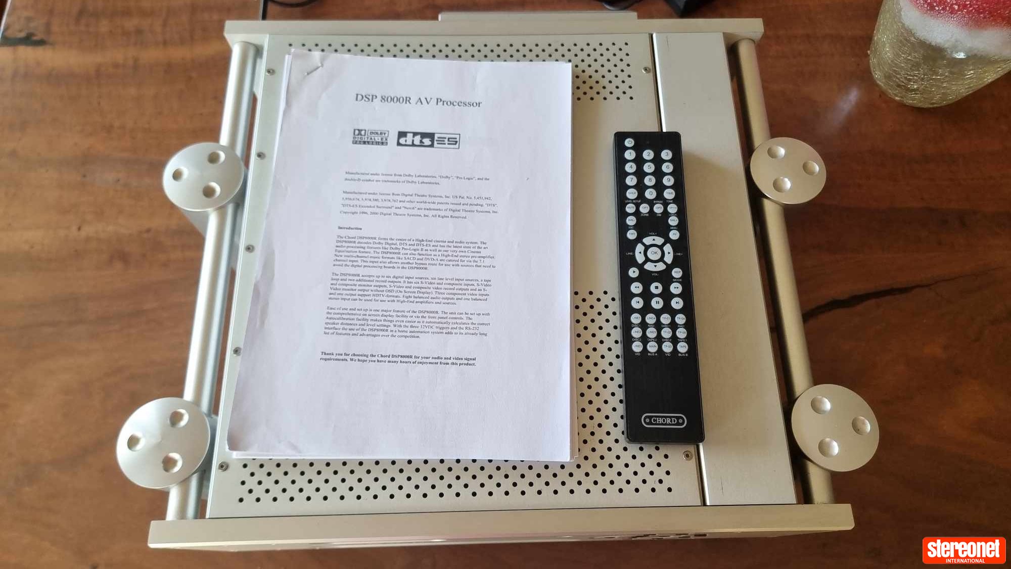 Chord Electronics DSP 8000 R Pre Amplifier - Pre Amplifiers - StereoNET