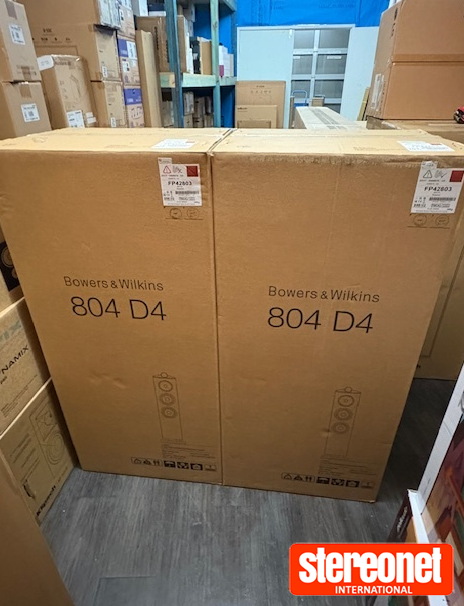 Bowers & Wilkins 804 D4 Rosenut Floorstanding Loudspeakers ...