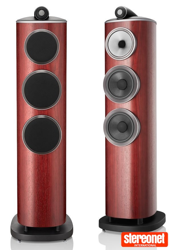 Bowers & Wilkins 804 D4 Rosenut Floorstanding Loudspeakers ...