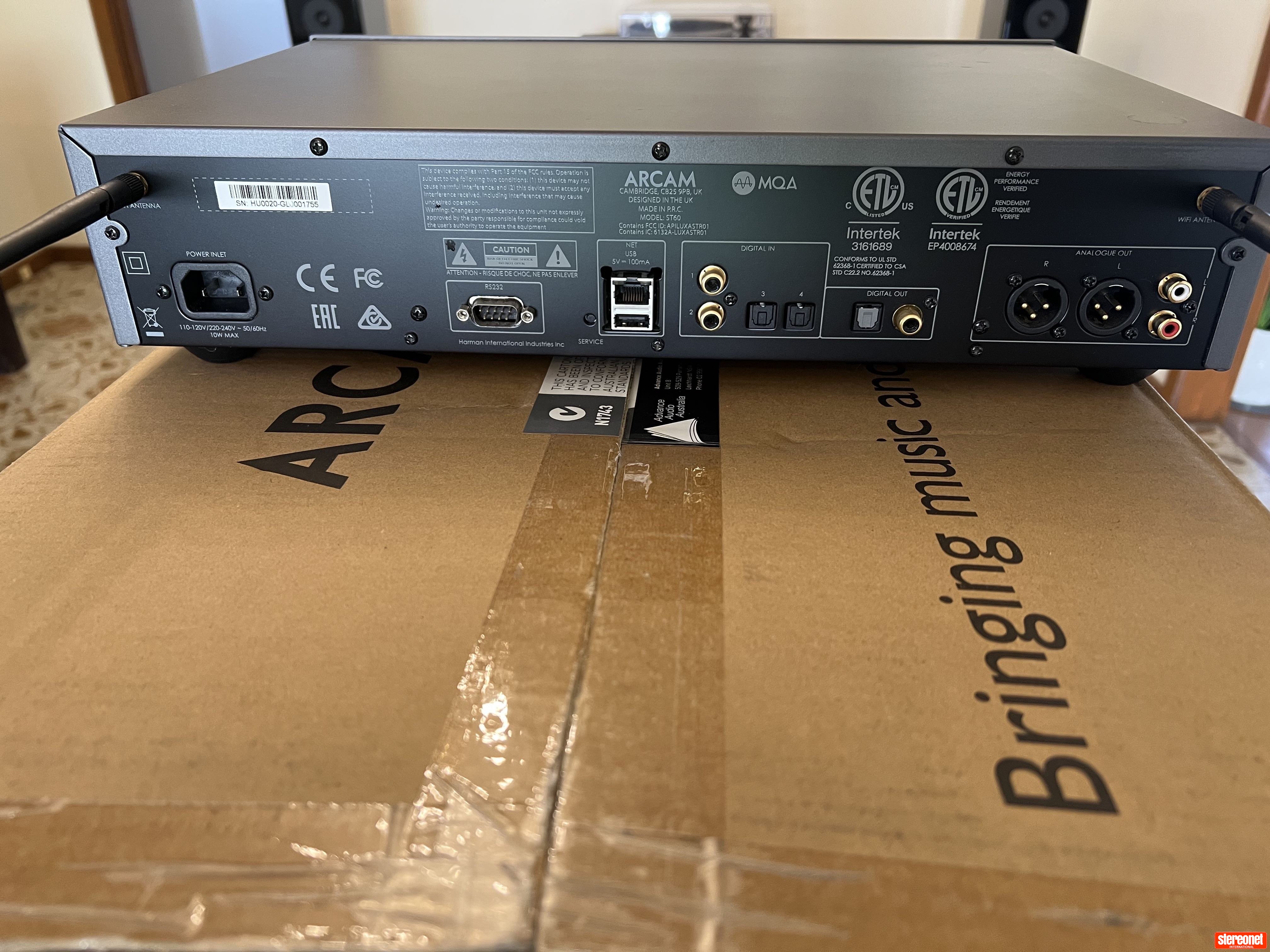 Arcam ST60 Digital Network Player |﻿ DACs and Streamers