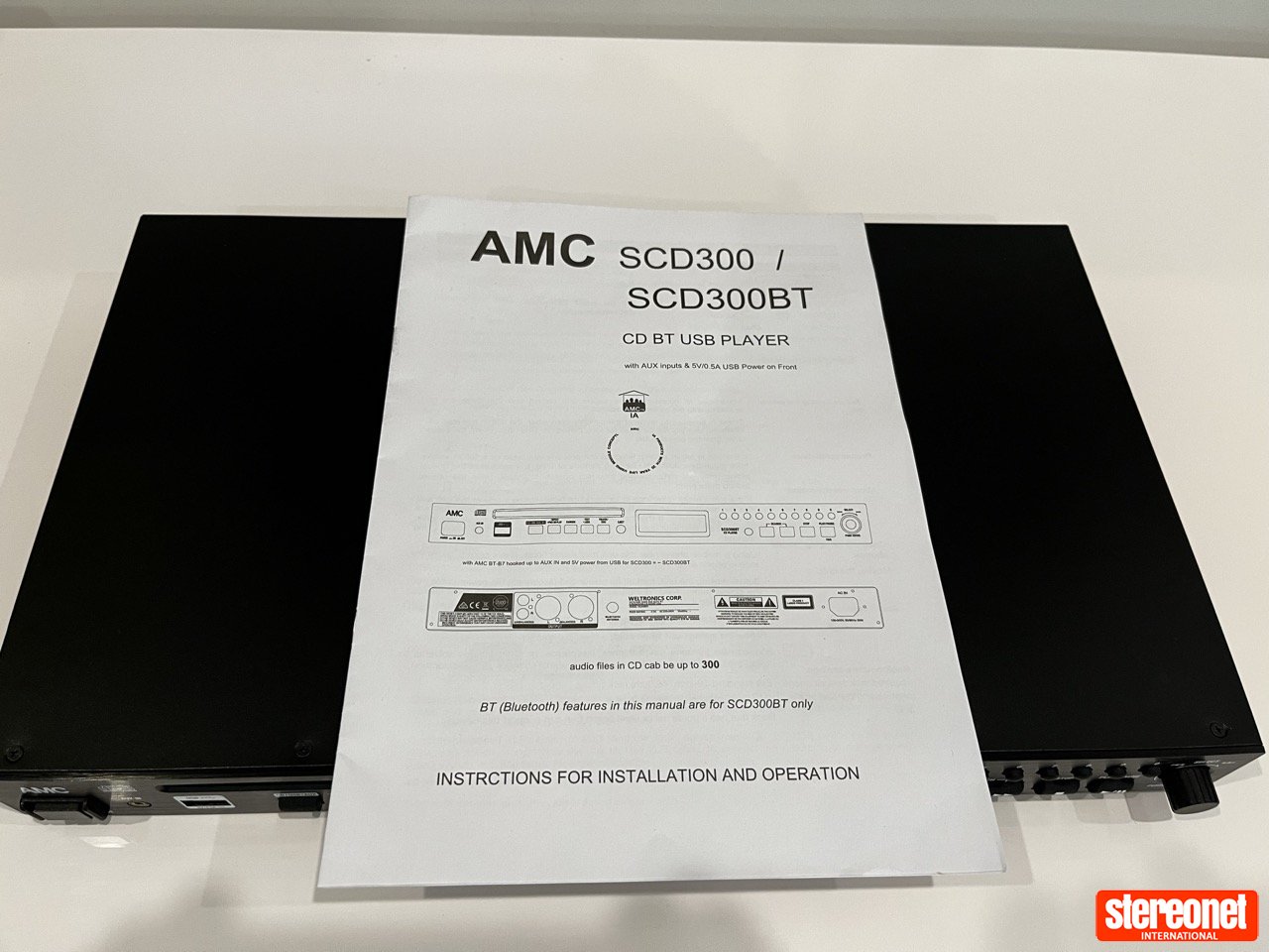 AMC SCD300 CD Player - CD/SACD Players & Transport - StereoNET