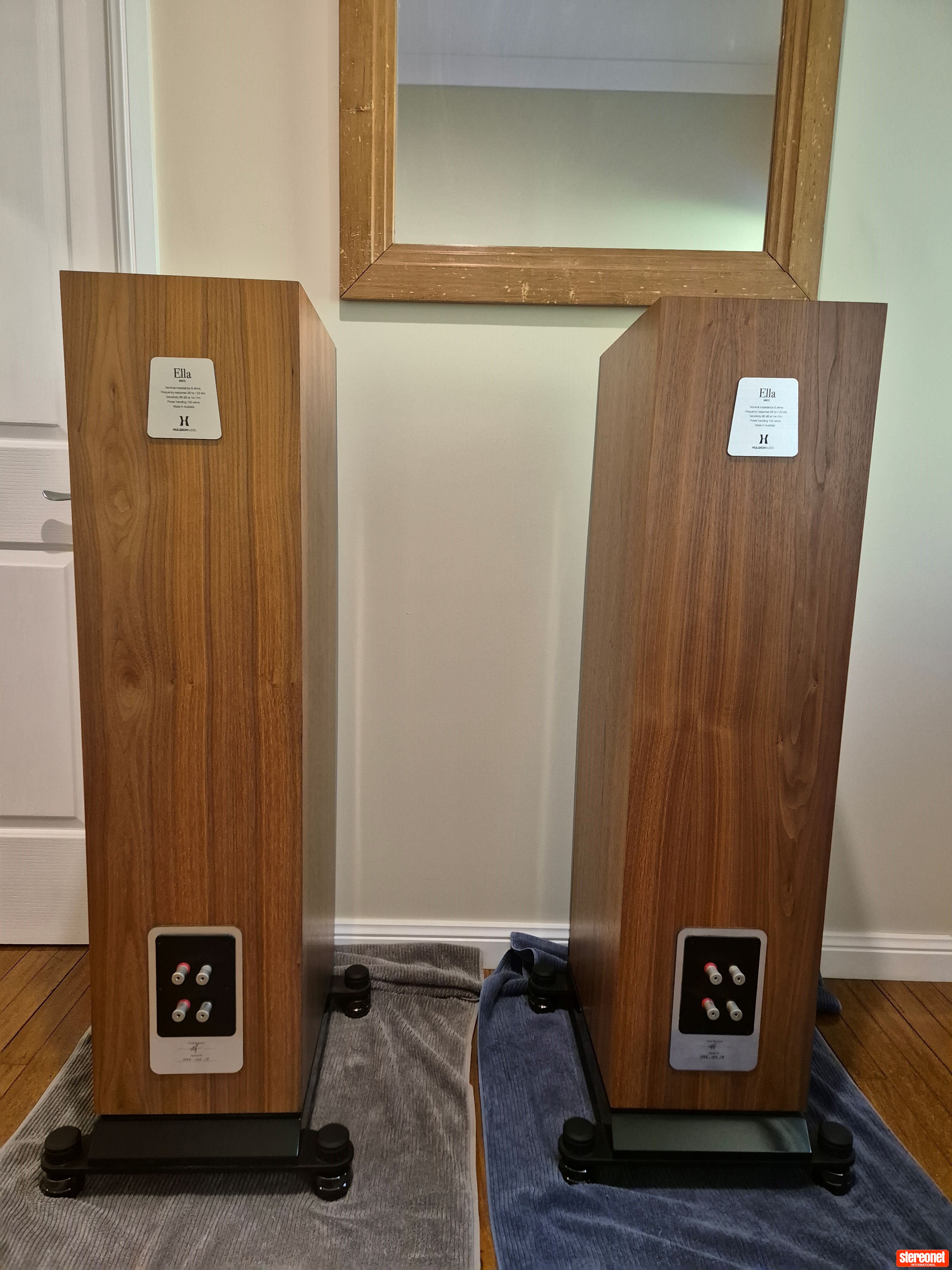 Hulgich Audio Ella Mk 2 Floorstanding Loudspeakers - Floorstanders & Large Monitors - StereoNET