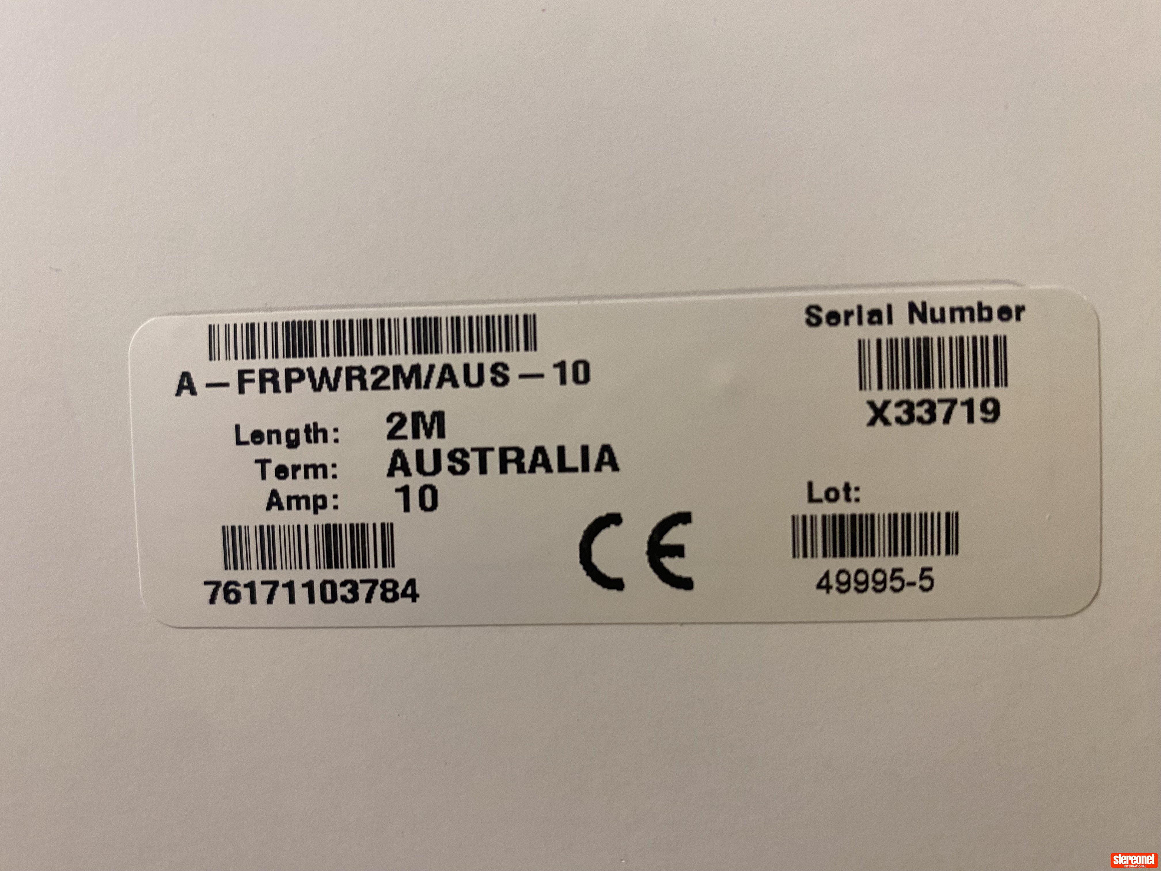 Nordost Frey 2 Power Cable - Power Cables - StereoNET