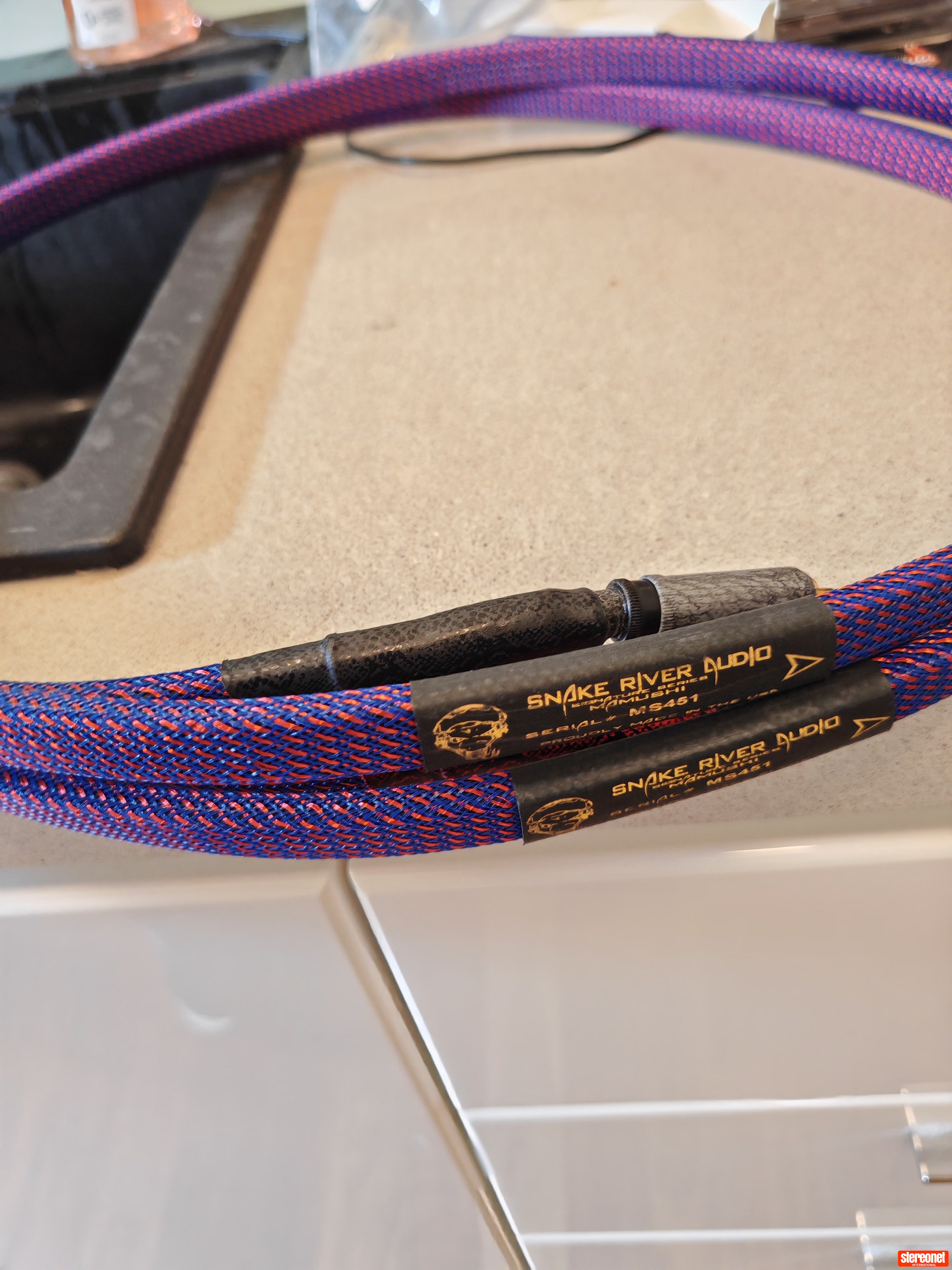 Snake River Audio Mamushi signature RCA 1m top variant! Interconnect ...