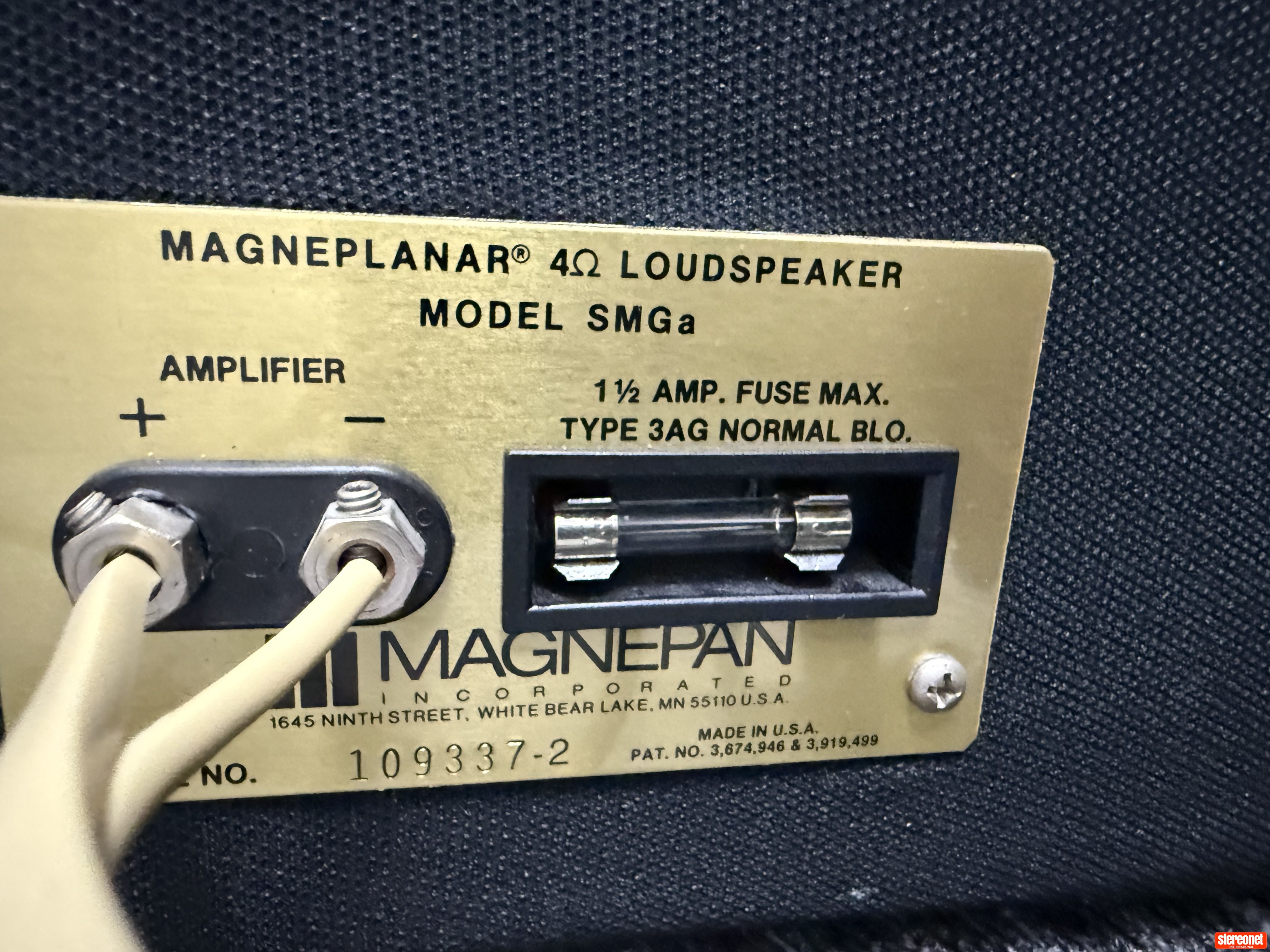 Magnepan SMGa Floorstanding Loudspeakers - Floorstanders & Large ...