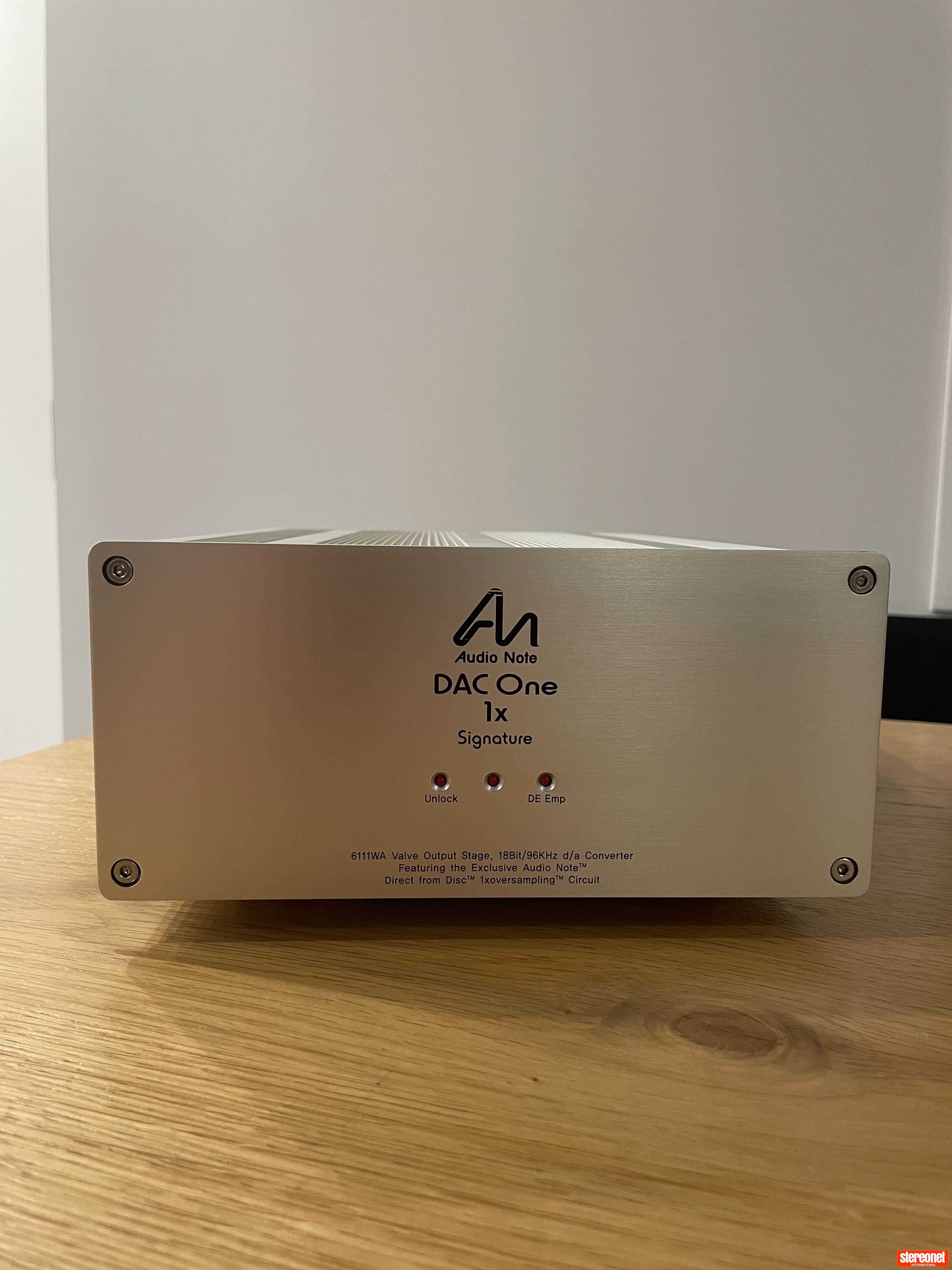 Audio Note UK DAC 1x Signature Digital Analog Converter (DAC) - DACs ...