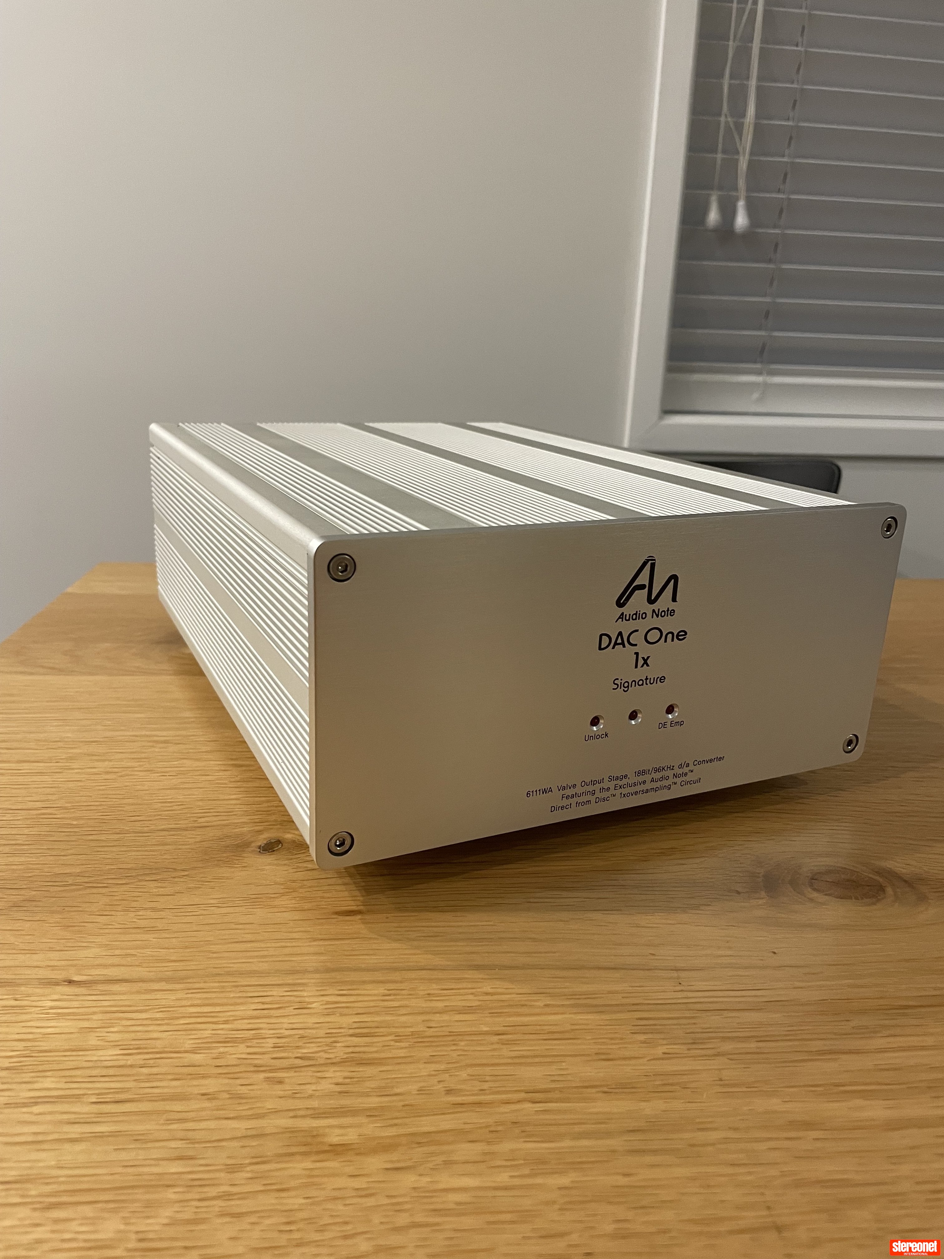 Audio Note UK DAC 1x Signature Digital Analog Converter (DAC) - DACs ...