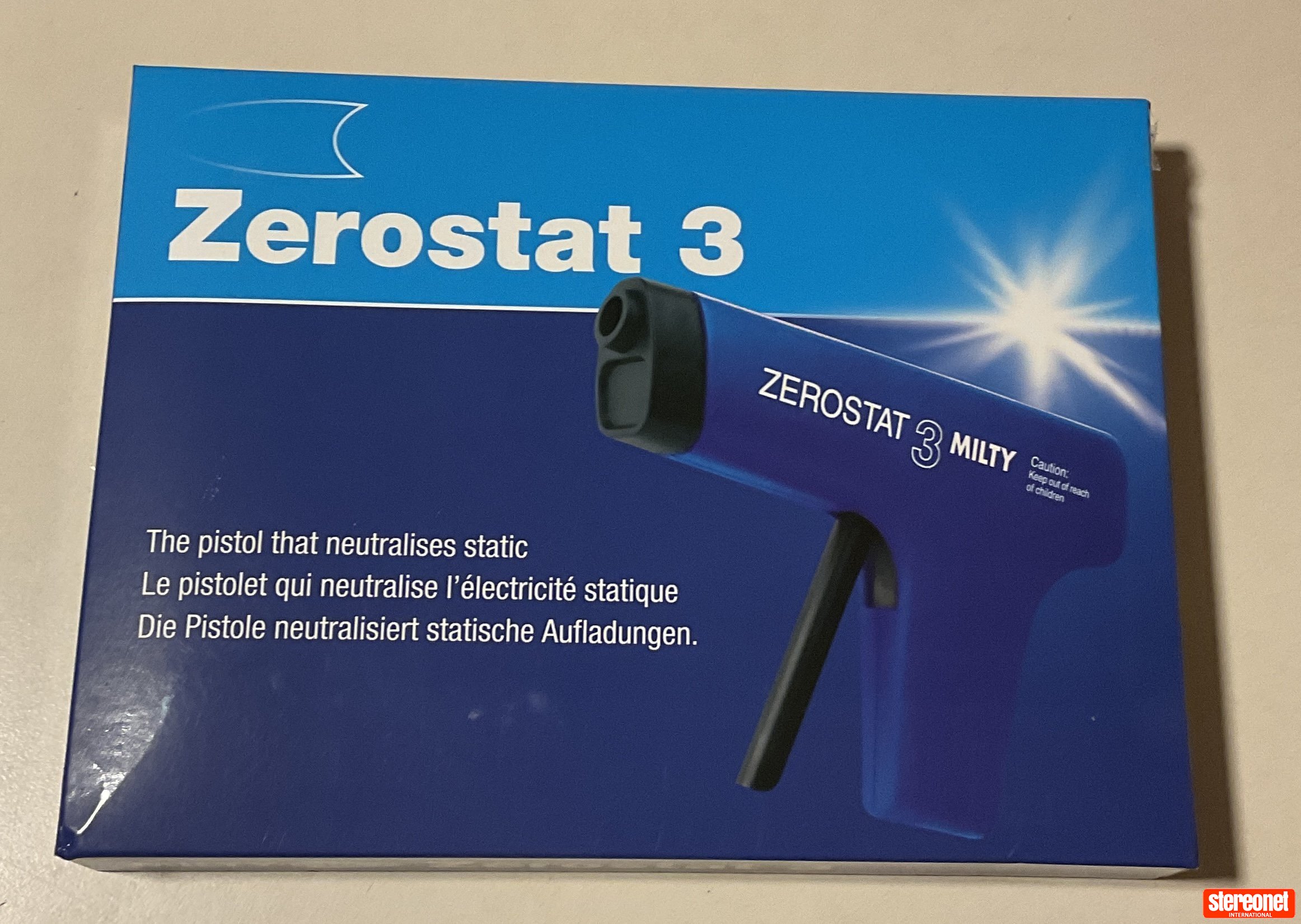 Milty Zerostat 3 Antistatic Gun - Analogue Accessories - StereoNET