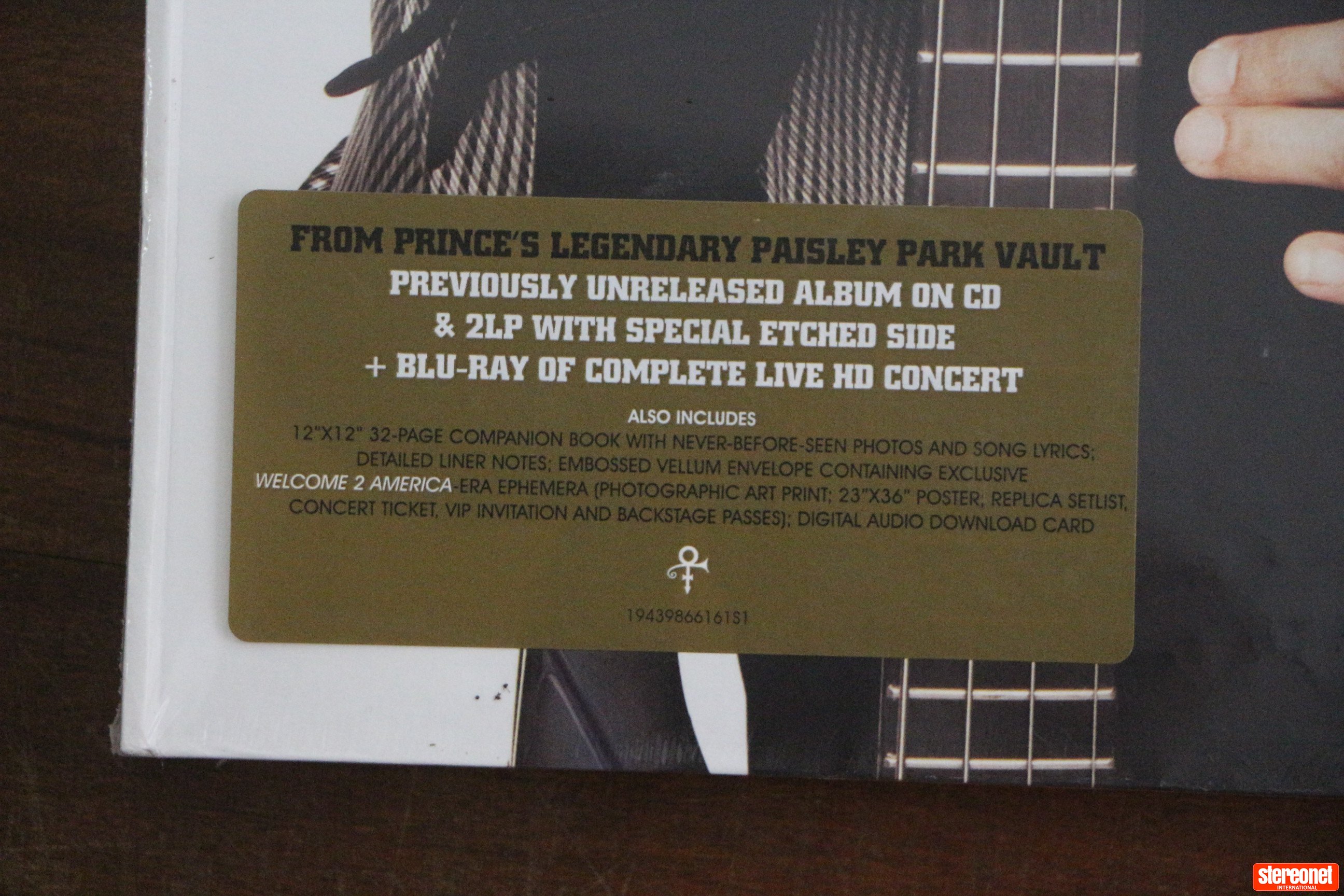 Prince-Welcome 2 America Deluxe CD/Blu-Ray Vinyl Record (LP Box Set) - Vinyl Records - StereoNET