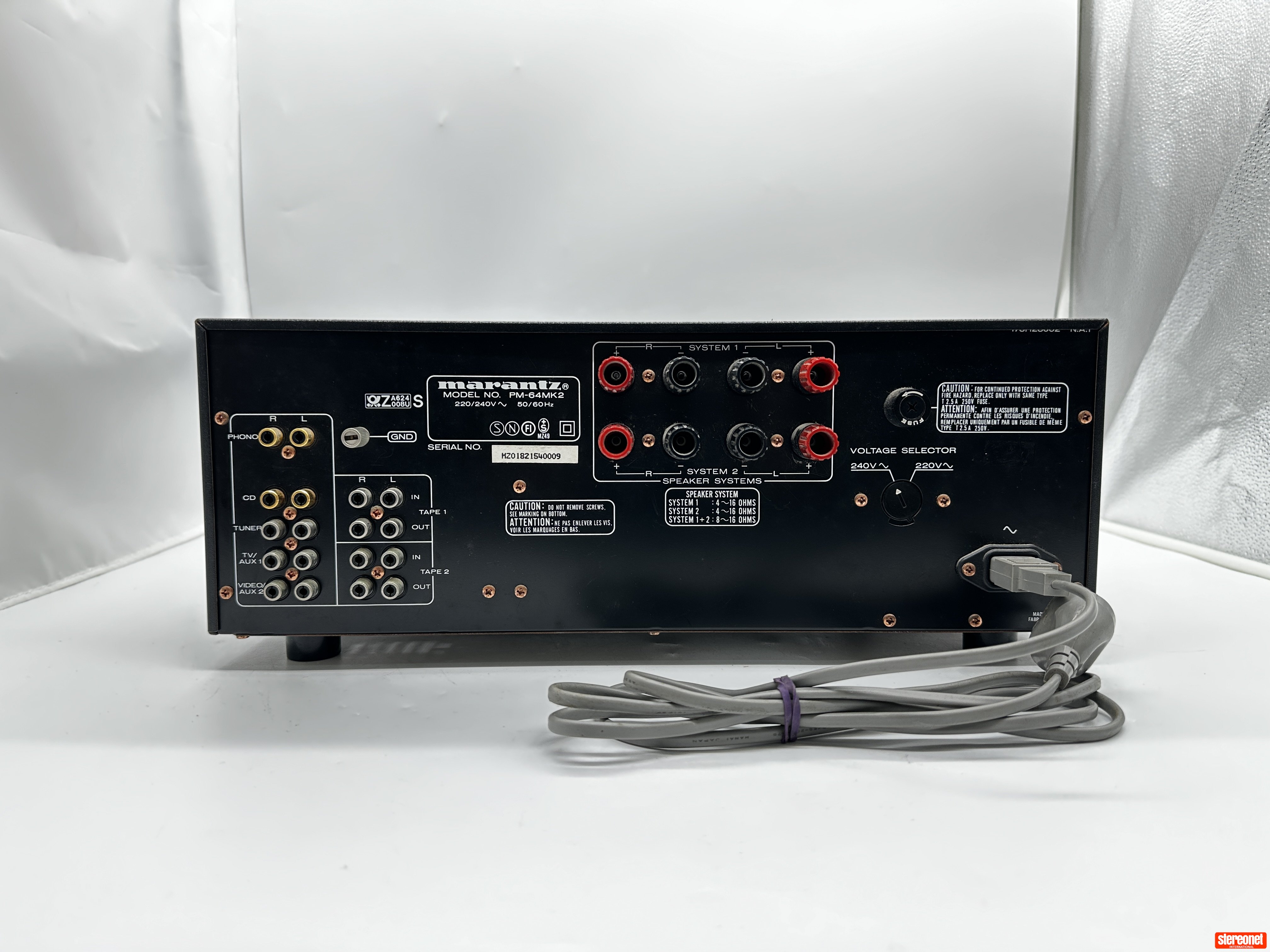 Marantz PM64 MK2 Integrated Amplifier (Solid State) - Integrated ...