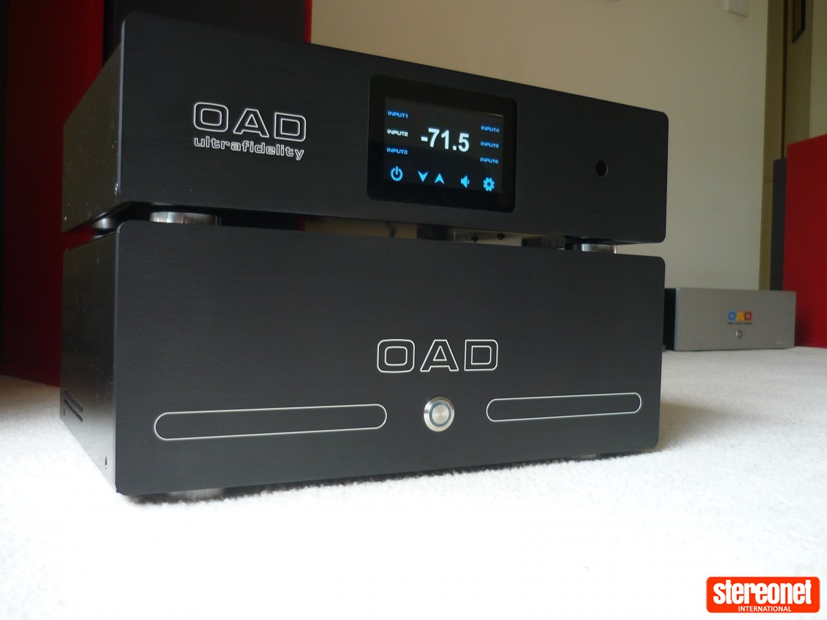 OAD Ultrafidelity uf1 cp1 Pre / Power Combination - Power Amplifiers ...