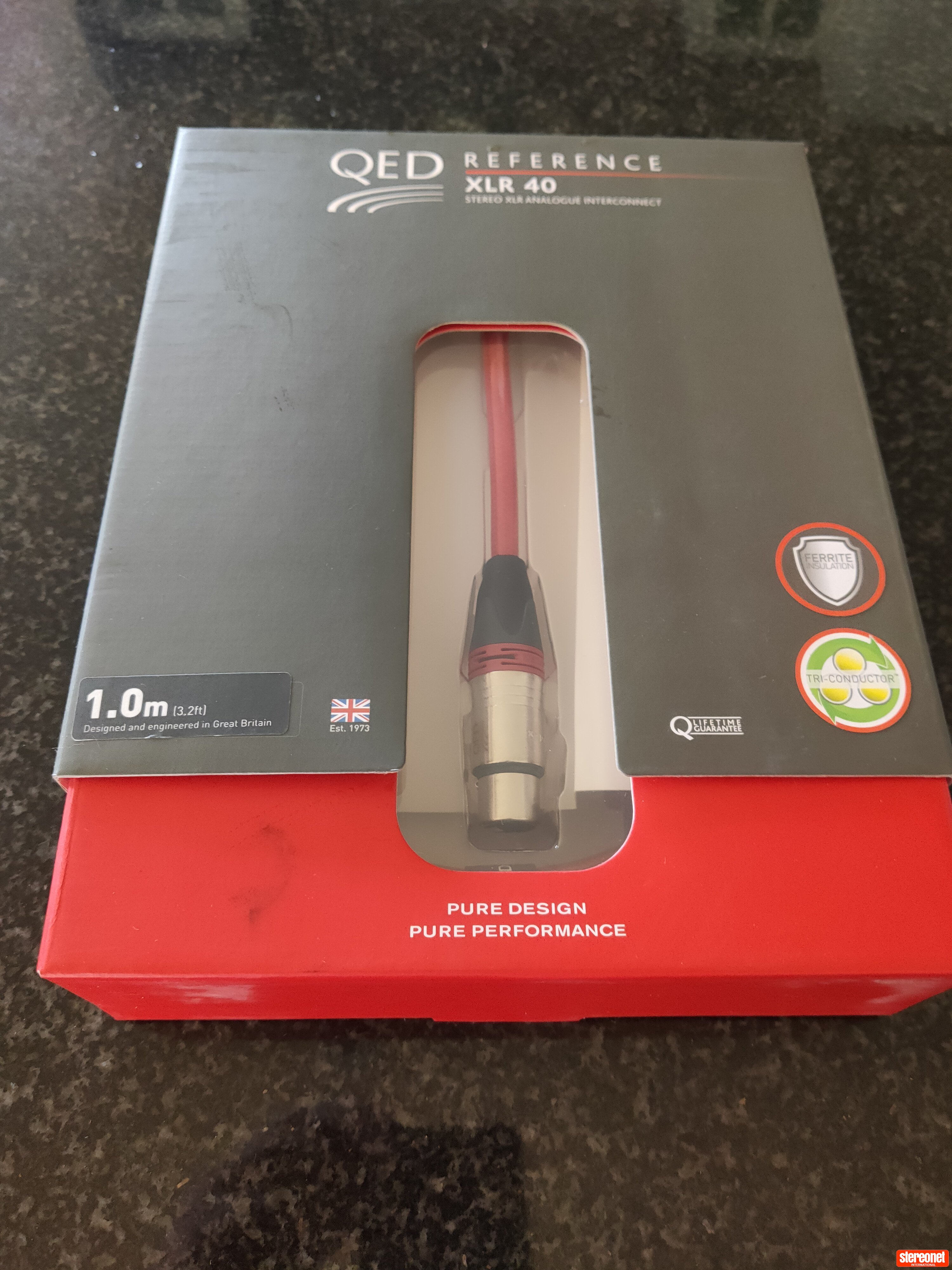 QED Reference XLR 40 Interconnect Cables (XLR) - Interconnects - StereoNET