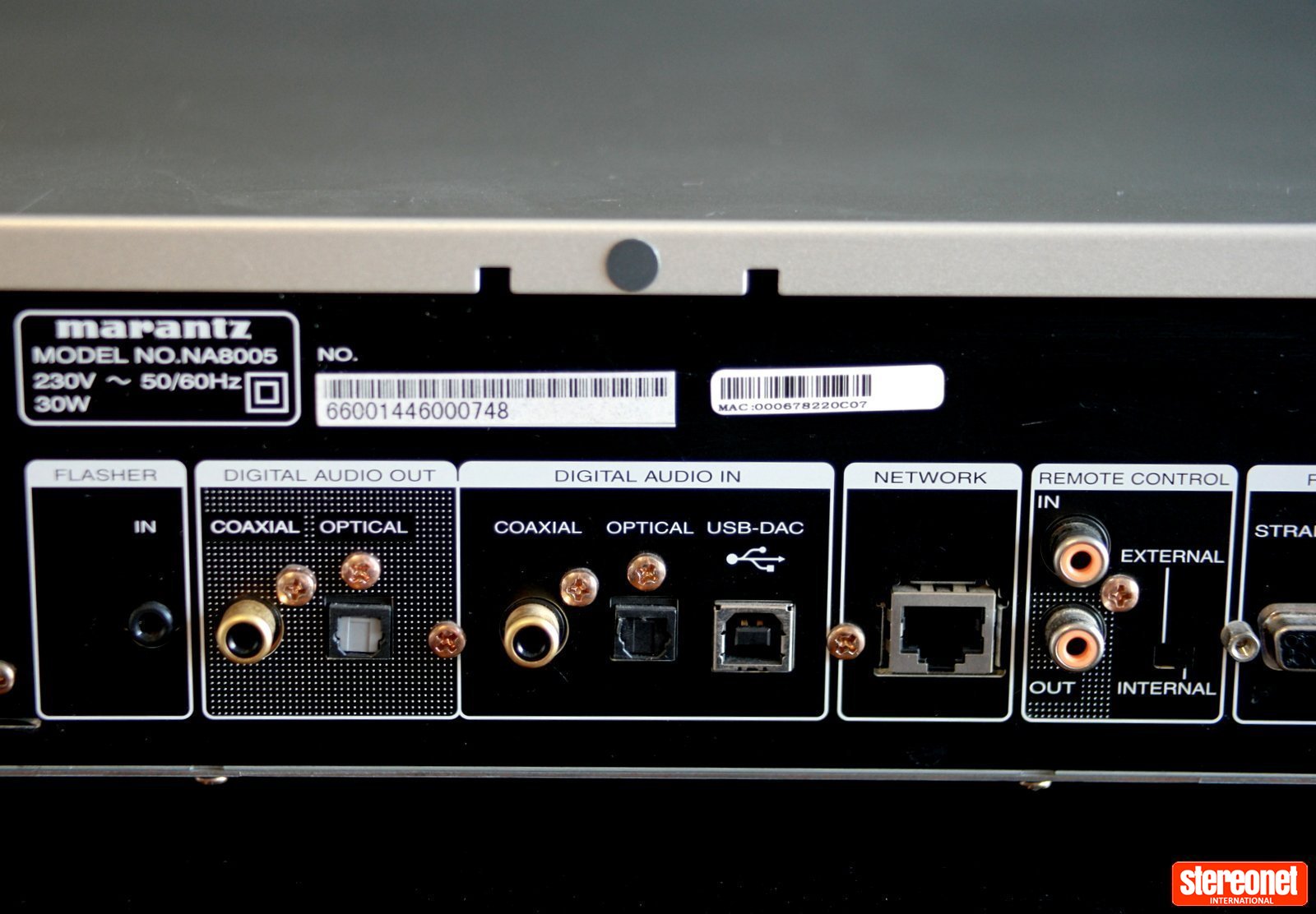 Marantz NA8005 Network Audio Player - DACs and Streamers - StereoNET