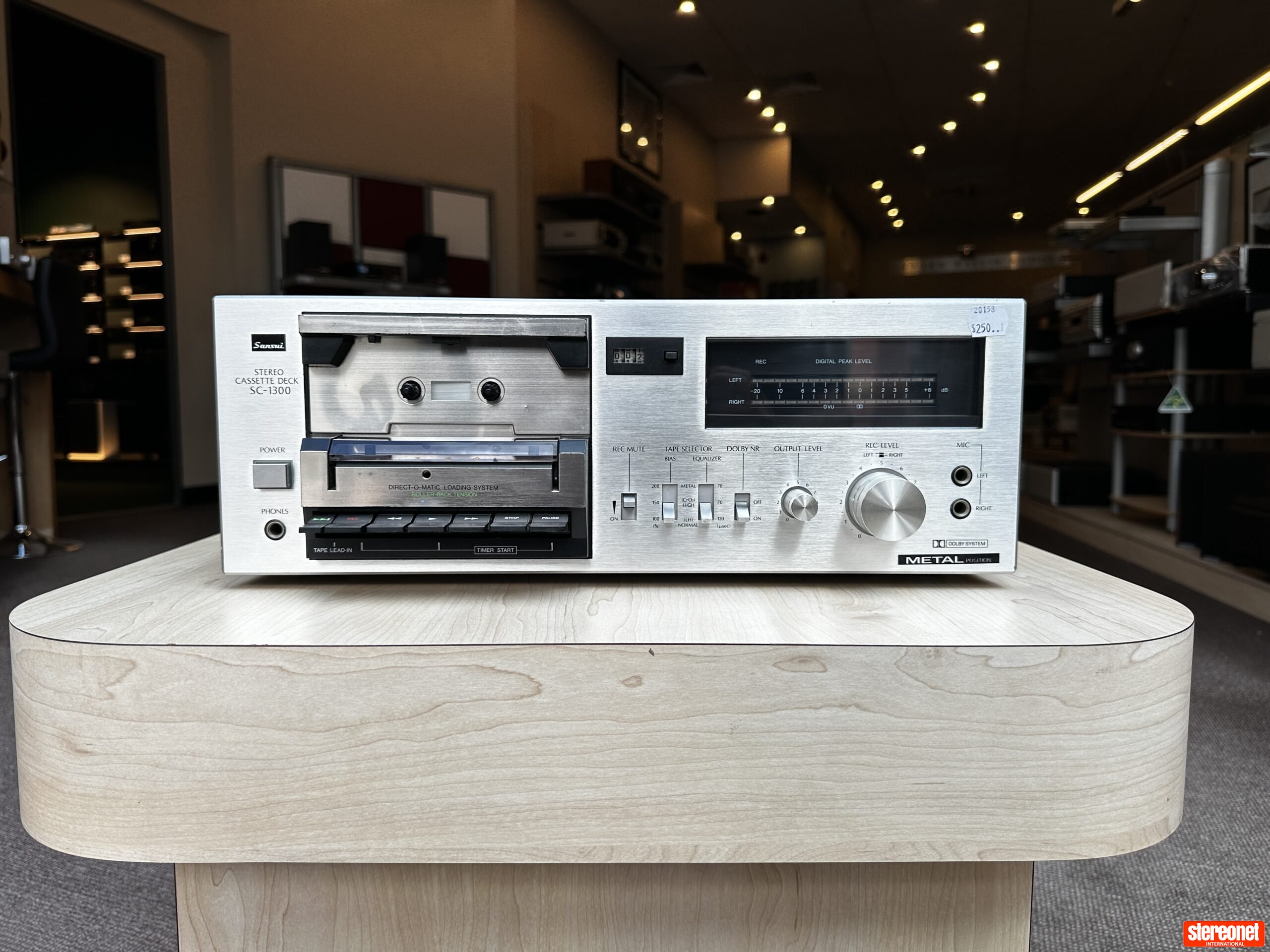 Sansui SC-1300 Cassette Deck - Cassette / Reel to Reel - StereoNET