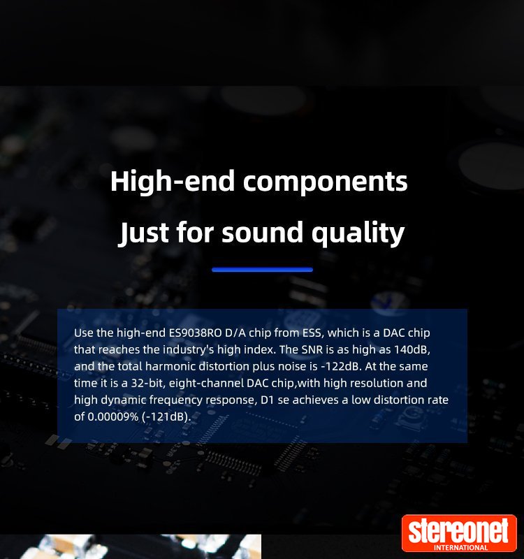 SMSL VMV D1se Digital Analog Converter (DAC) - DACs and Streamers ...