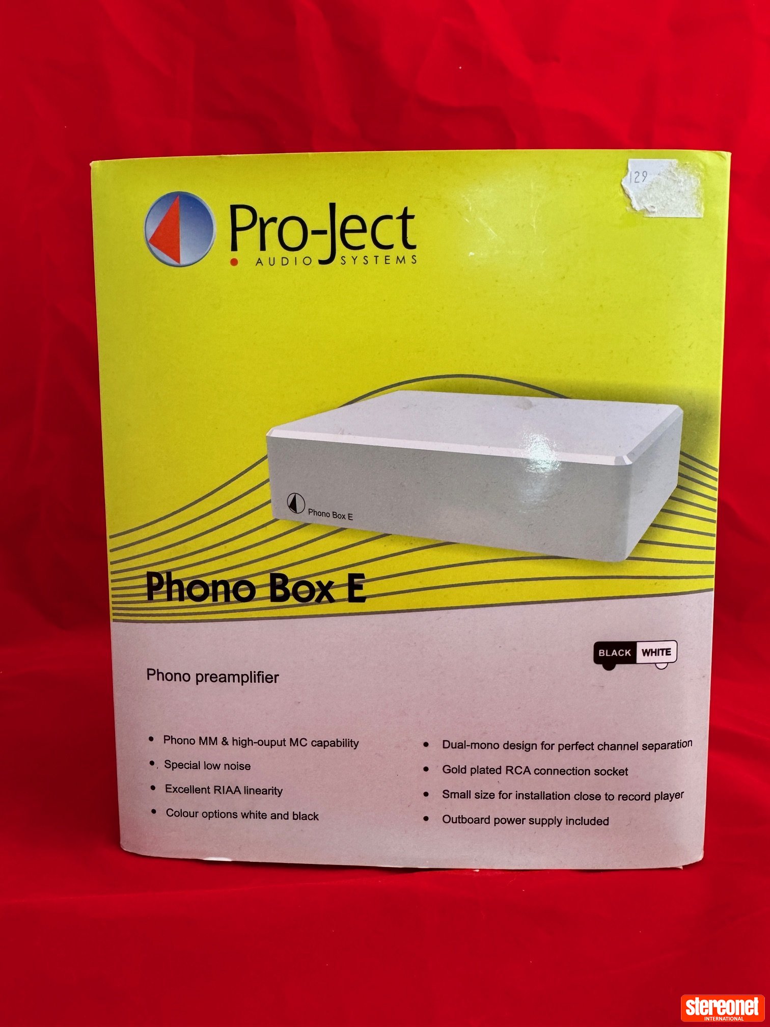 Pro-Ject Phono Box E Phono Preamplifier - Phono Amplifiers - StereoNET