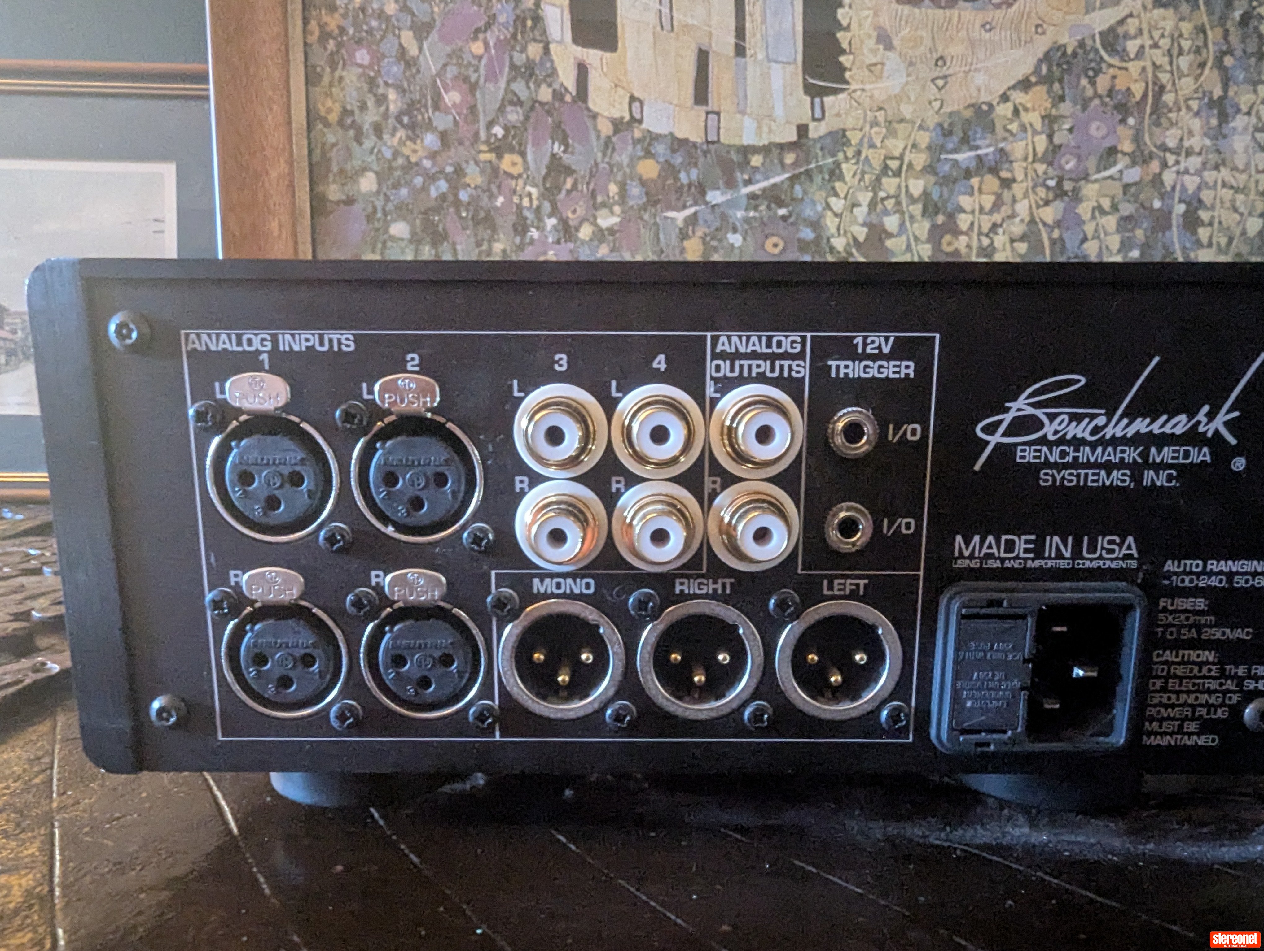 Benchmark HPA4 Pre Amplifier - Pre Amplifiers - StereoNET