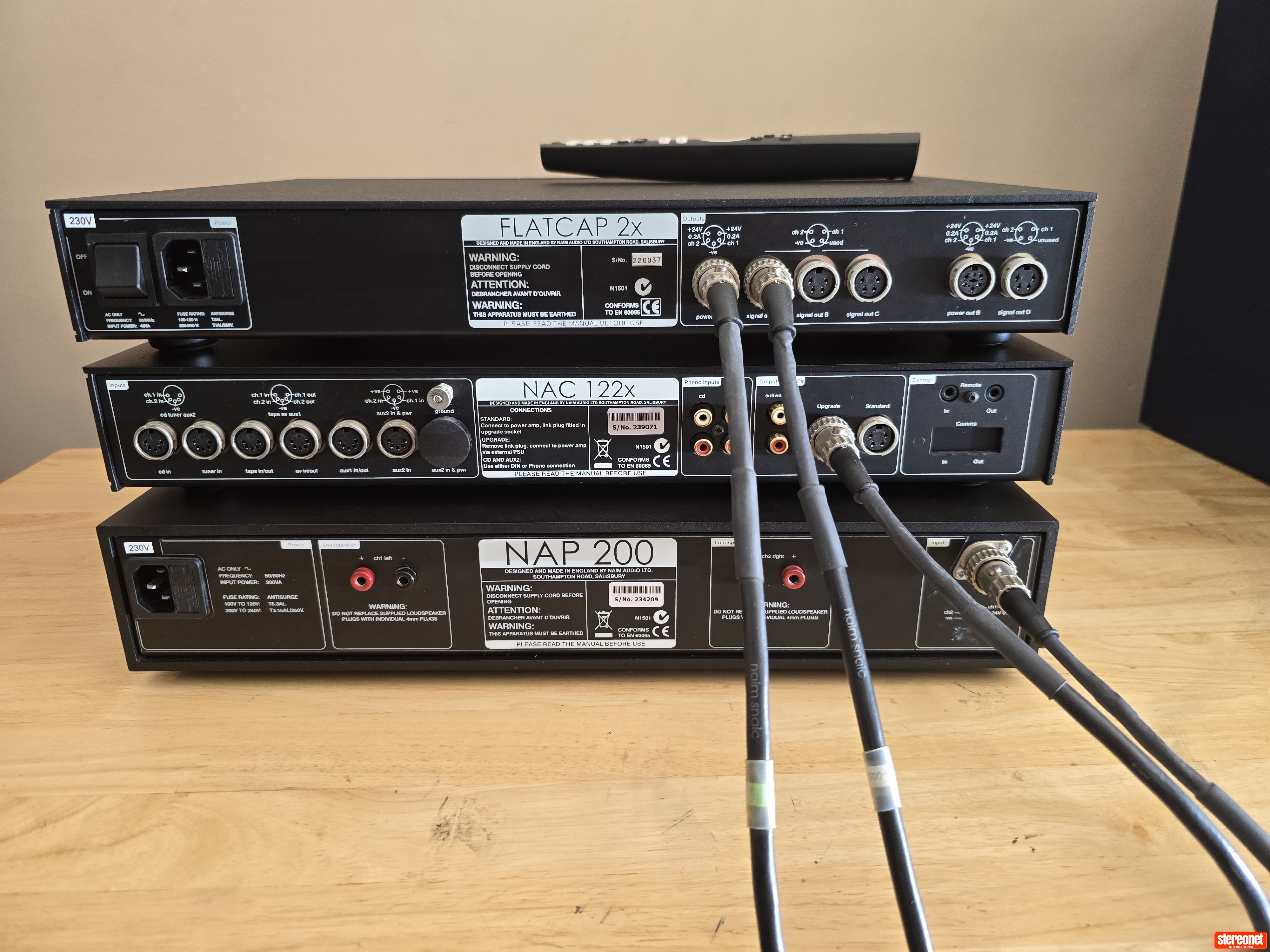 Naim Audio NAP 200 Power Amplifier - Power Amplifiers - StereoNET