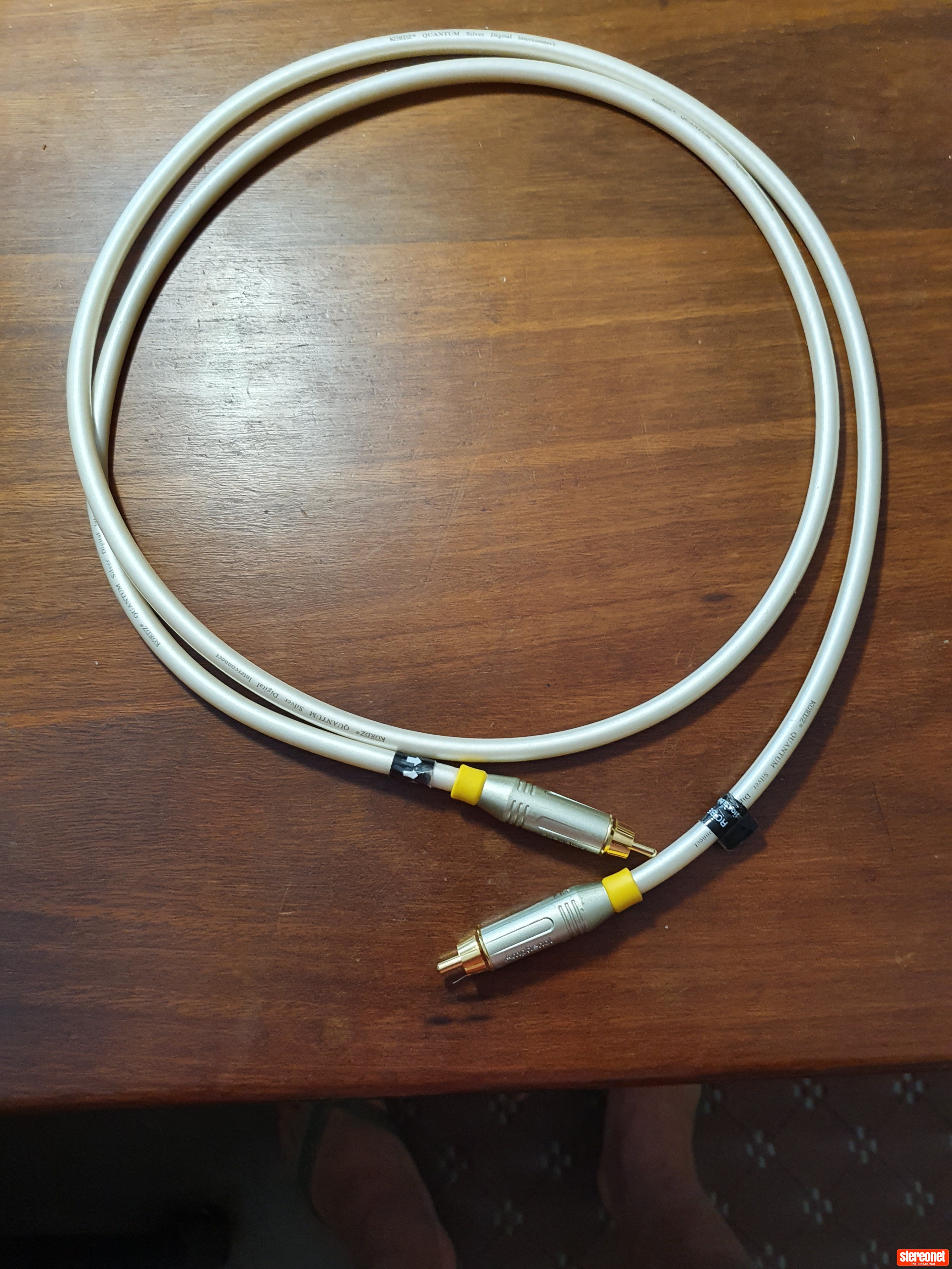 Robertson Audio Opal Digital Coaxial RCA - Digital Cables - StereoNET