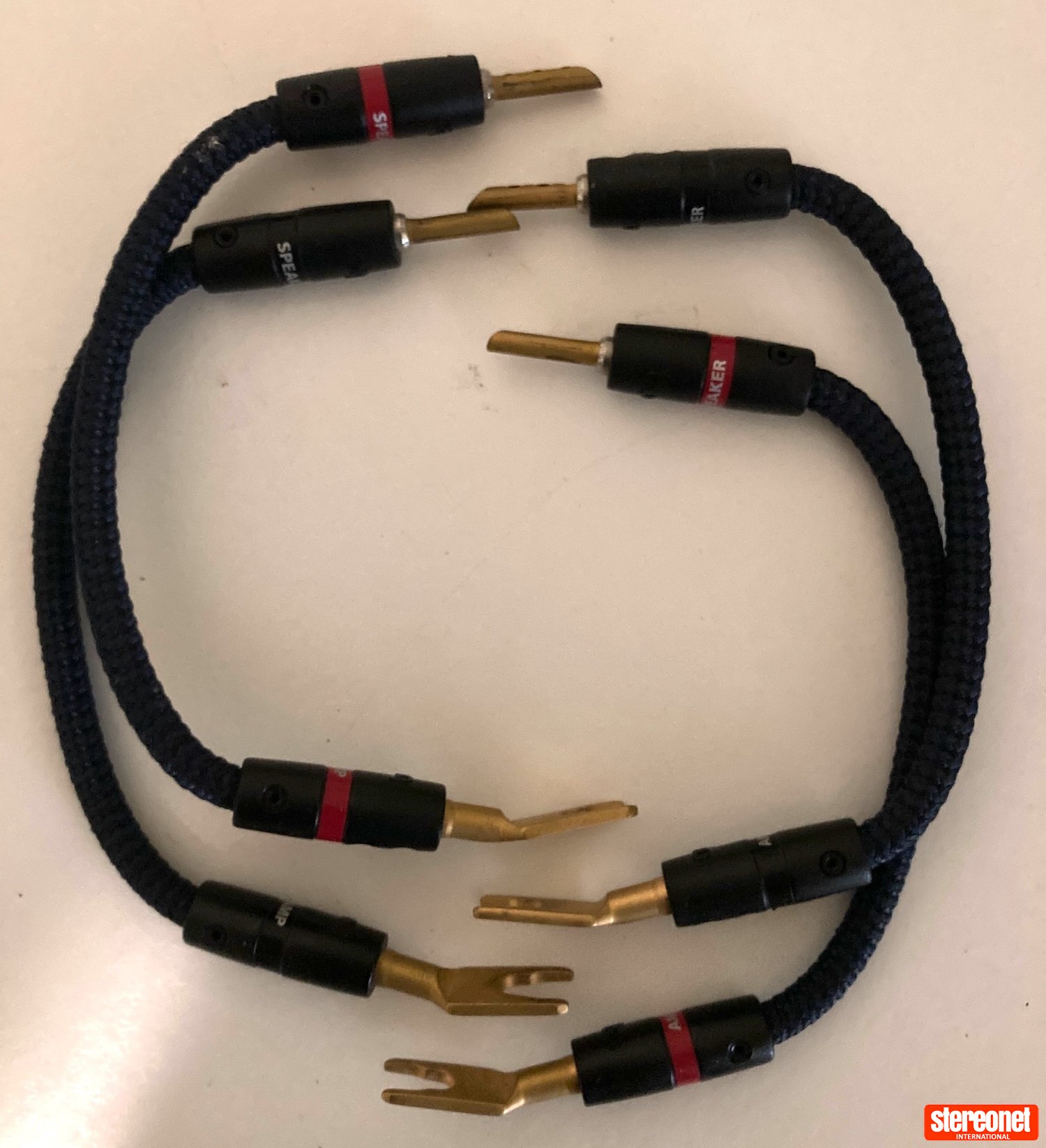 AudioQuest AQ Speaker Cables (Jumper) - Speaker Cables - StereoNET