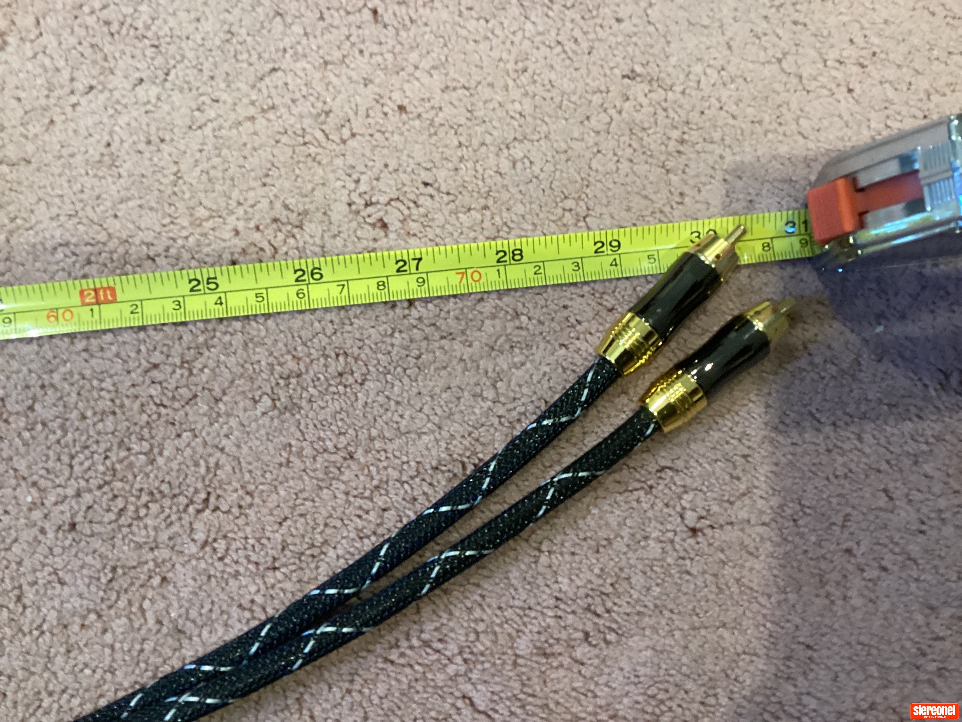 Custom 75cm Interconnect Cables (RCA) - Interconnects - StereoNET