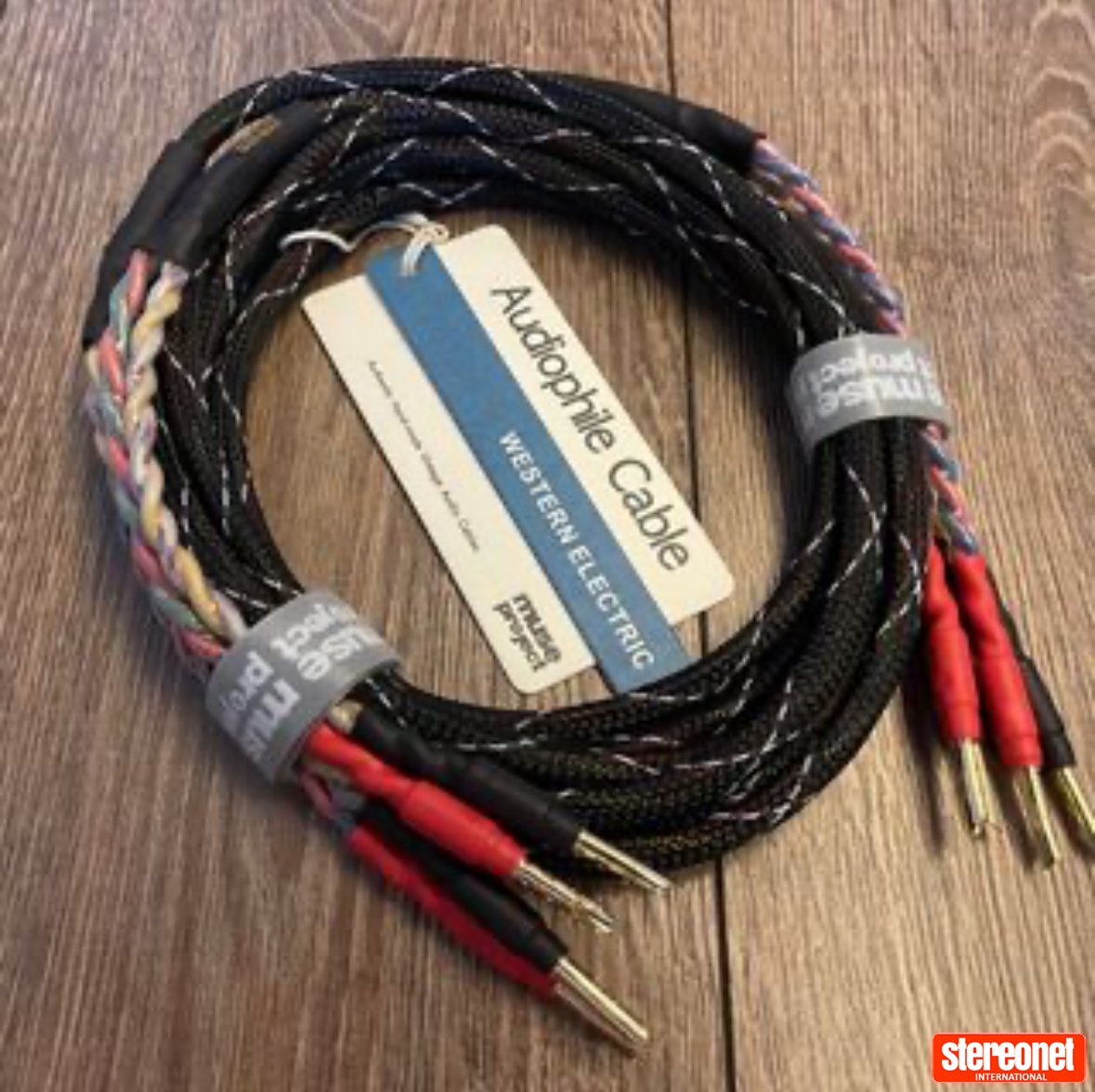 Muse Project Western Electric Speaker Cables - Speaker Cables - StereoNET
