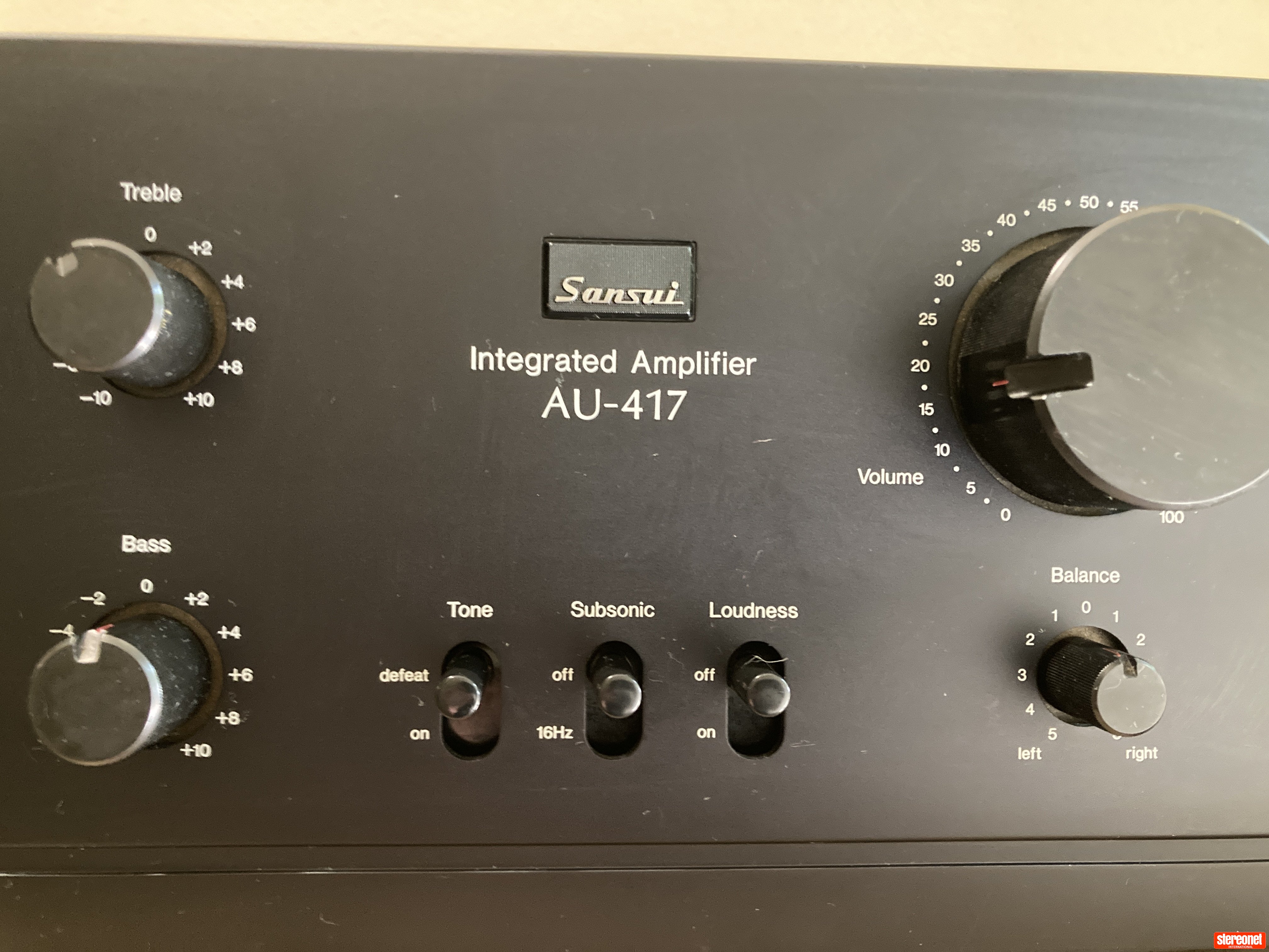 Sansui AU-417 Integrated Amplifier (Solid State) - Integrated ...