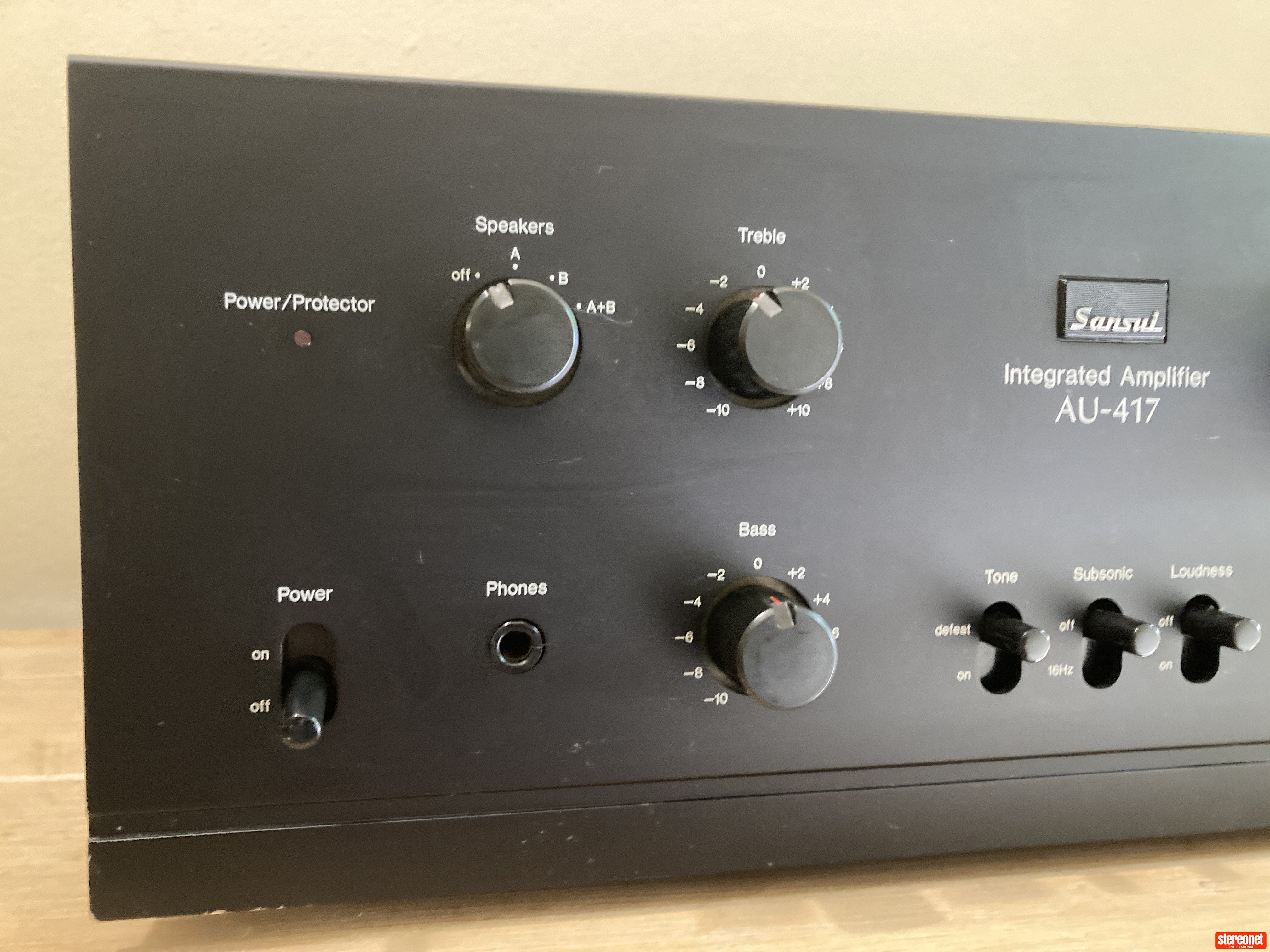 Sansui AU-417 Integrated Amplifier (Solid State) - Integrated ...