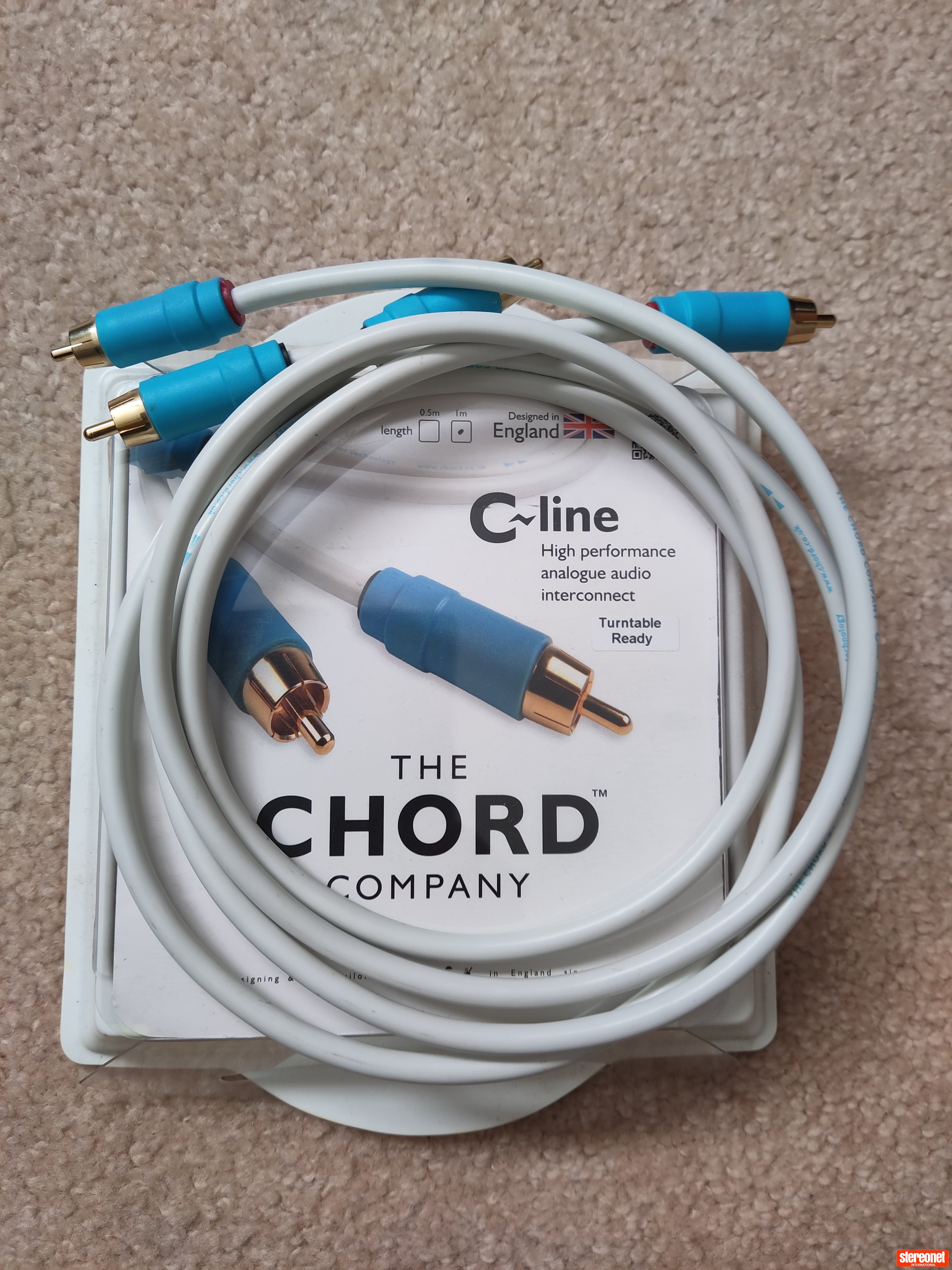 Chord Electronics C-Line 2RCA - 2RCA Interconnect Cables (RCA ...