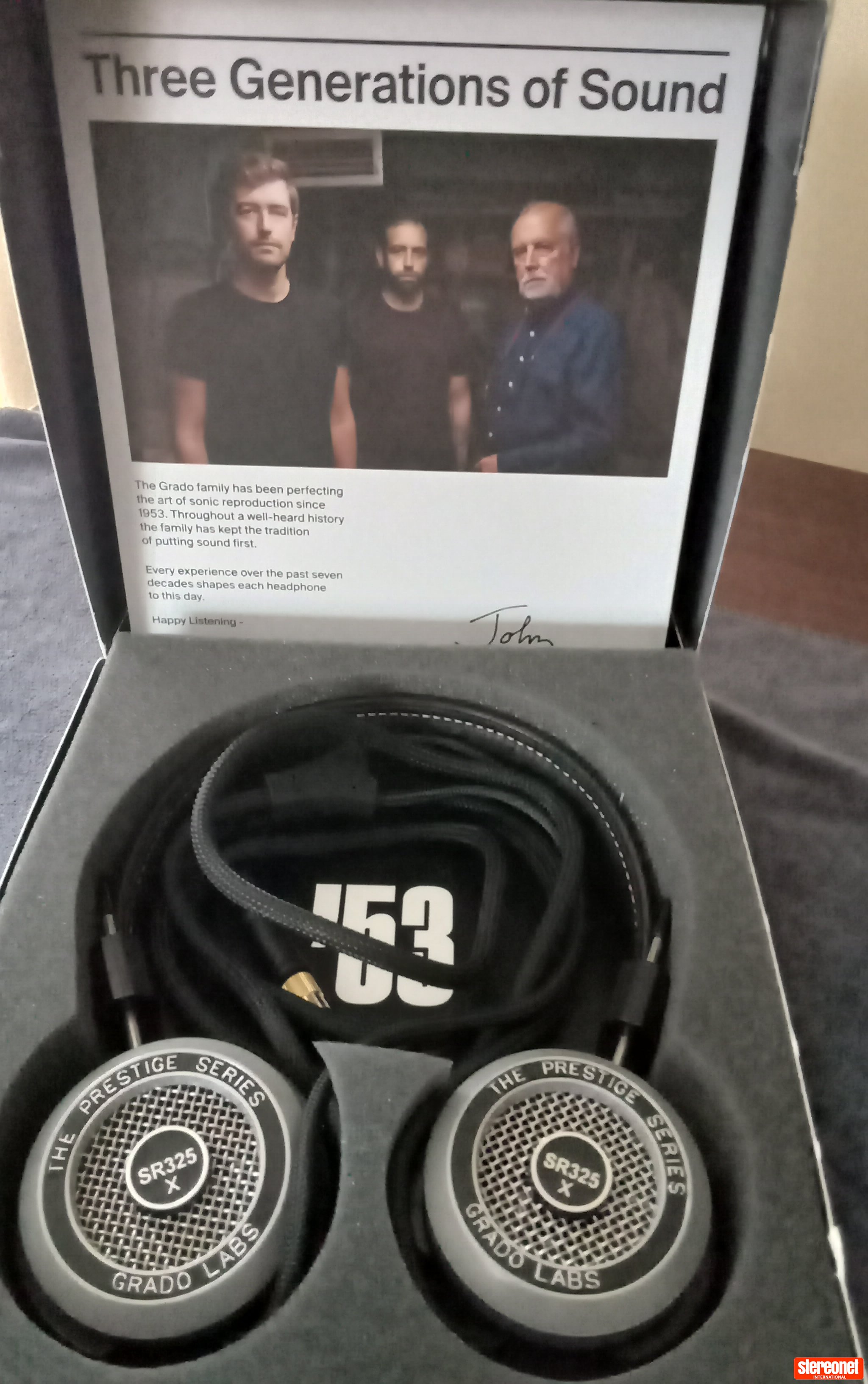 Grado SR325x Headphones - Over/On Ear - Headphones (Over/On Ear ...