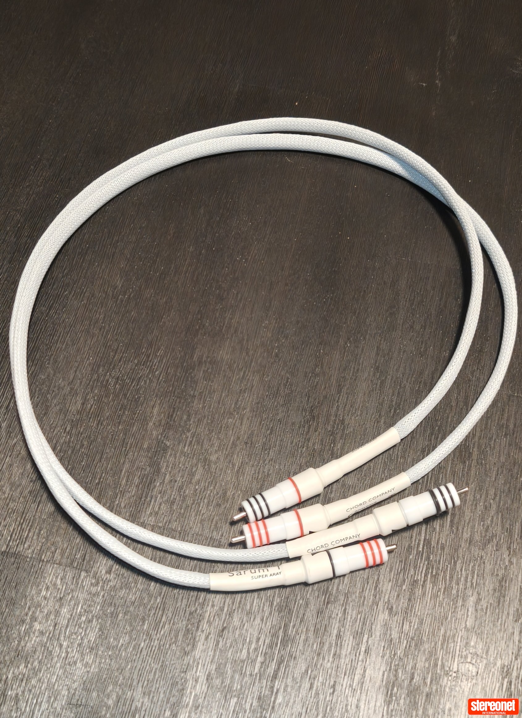 The Chord Company Sarum T super array one meter pair Interconnect Cables (RCA) - Interconnects ...