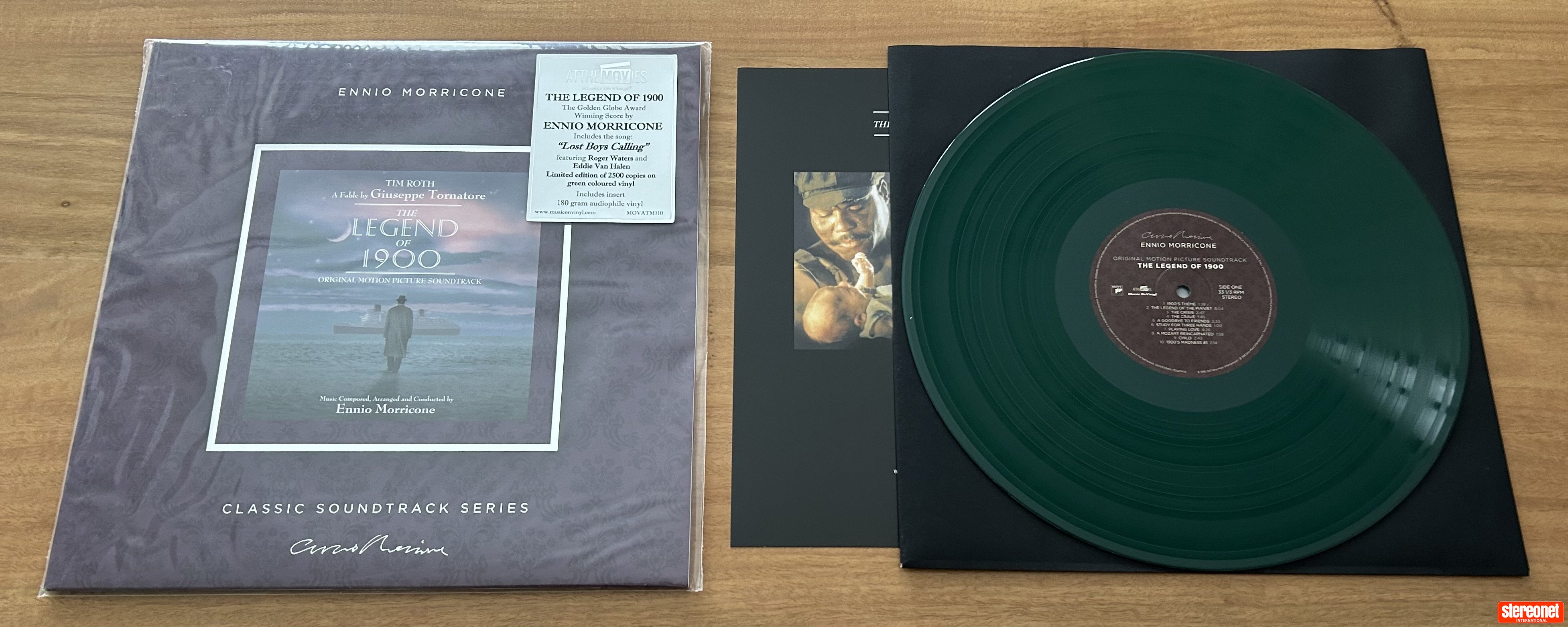 Ennio Morricone “The Legend Of 1900” 2025 Limited Numbered Edition ...