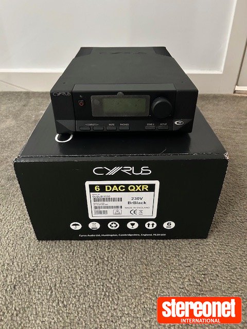Cyrus Audio 6 DAC QXR Integrated Amplifier (Solid State) - Integrated ...