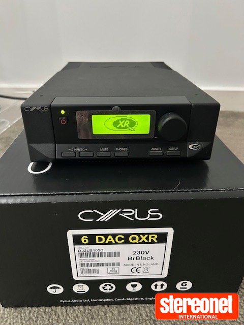 Cyrus Audio 6 DAC QXR Integrated Amplifier (Solid State) - Integrated ...