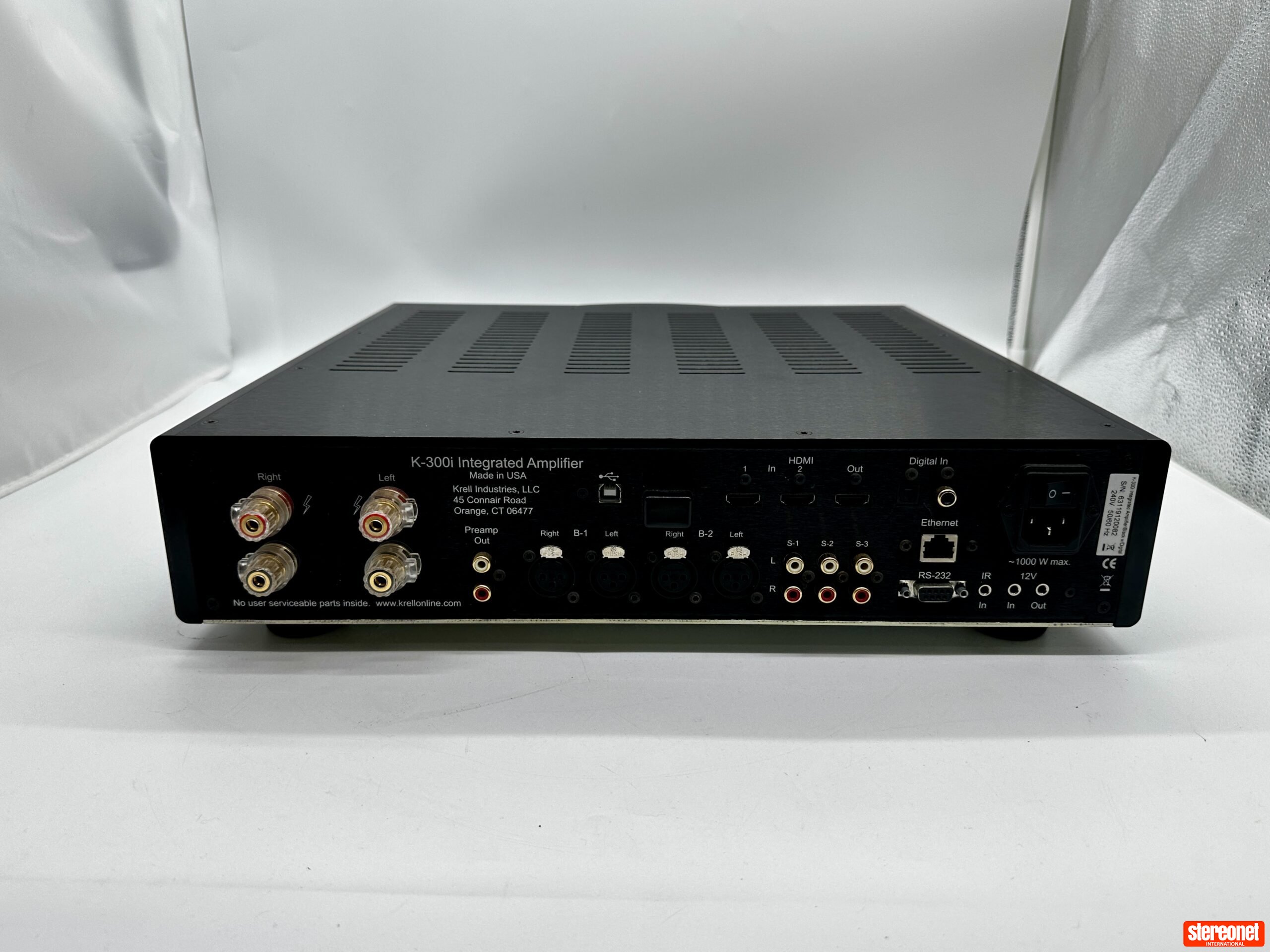 Krell K-300i Integrated Amplifier (Solid State) - Integrated Amplifiers ...
