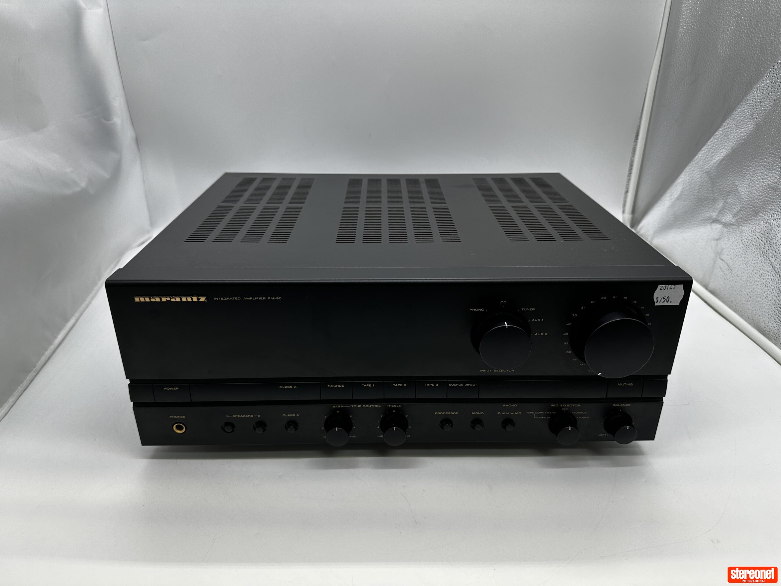 Marantz PM80 Integrated Amplifier (Solid State) - Integrated Amplifiers - StereoNET