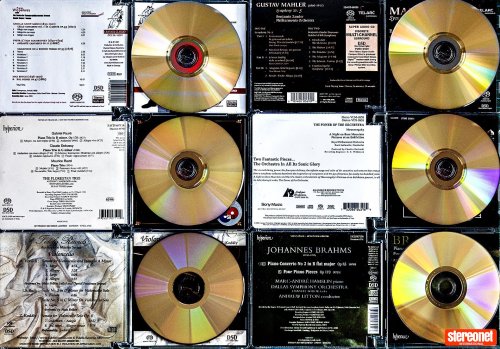 6 Classical SACD Hybrids near mint one owner Discs SACD - CD / SACD ...