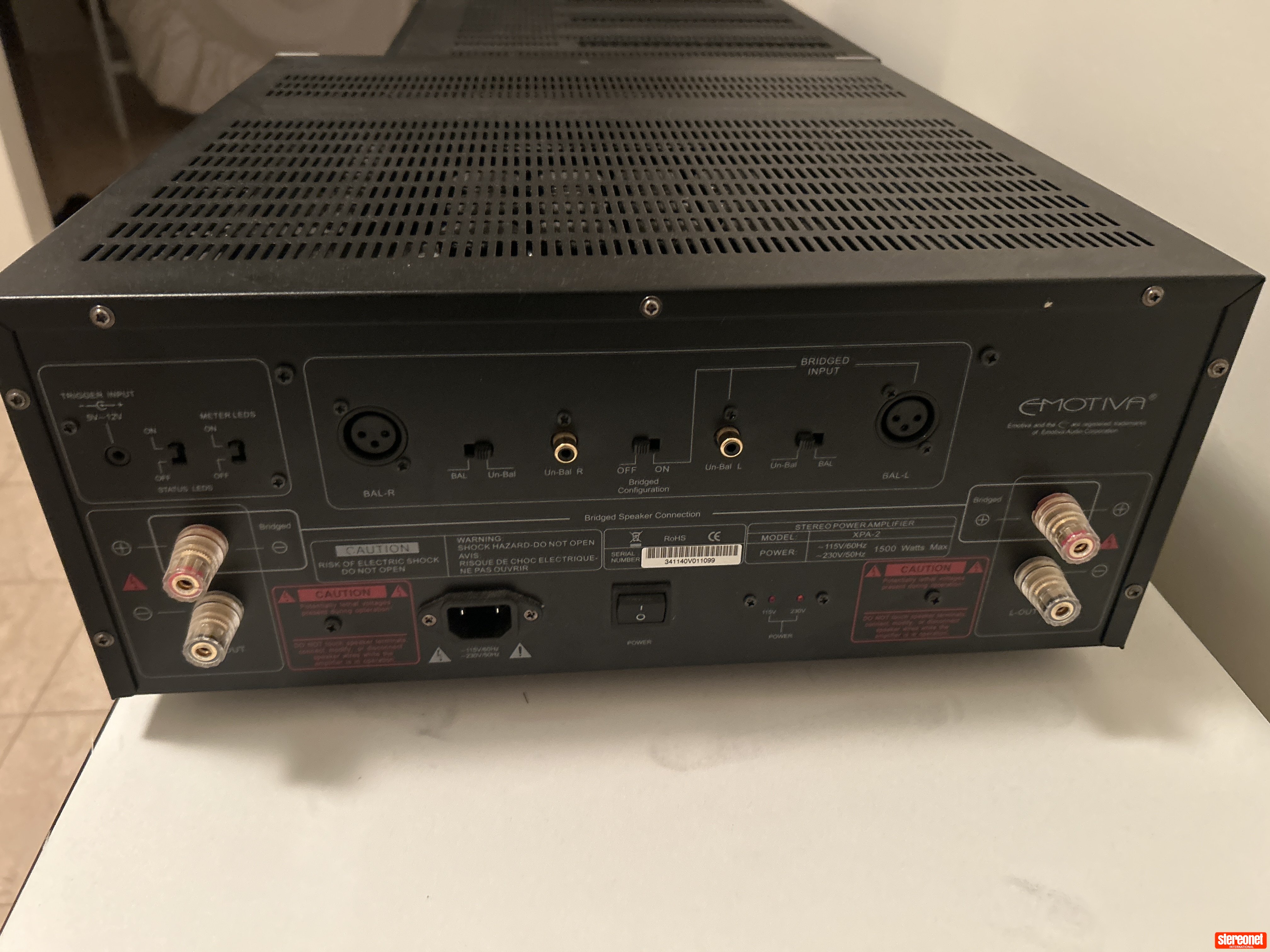 Emotiva Xpa-2 Power Amplifier - Power Amplifiers - StereoNET