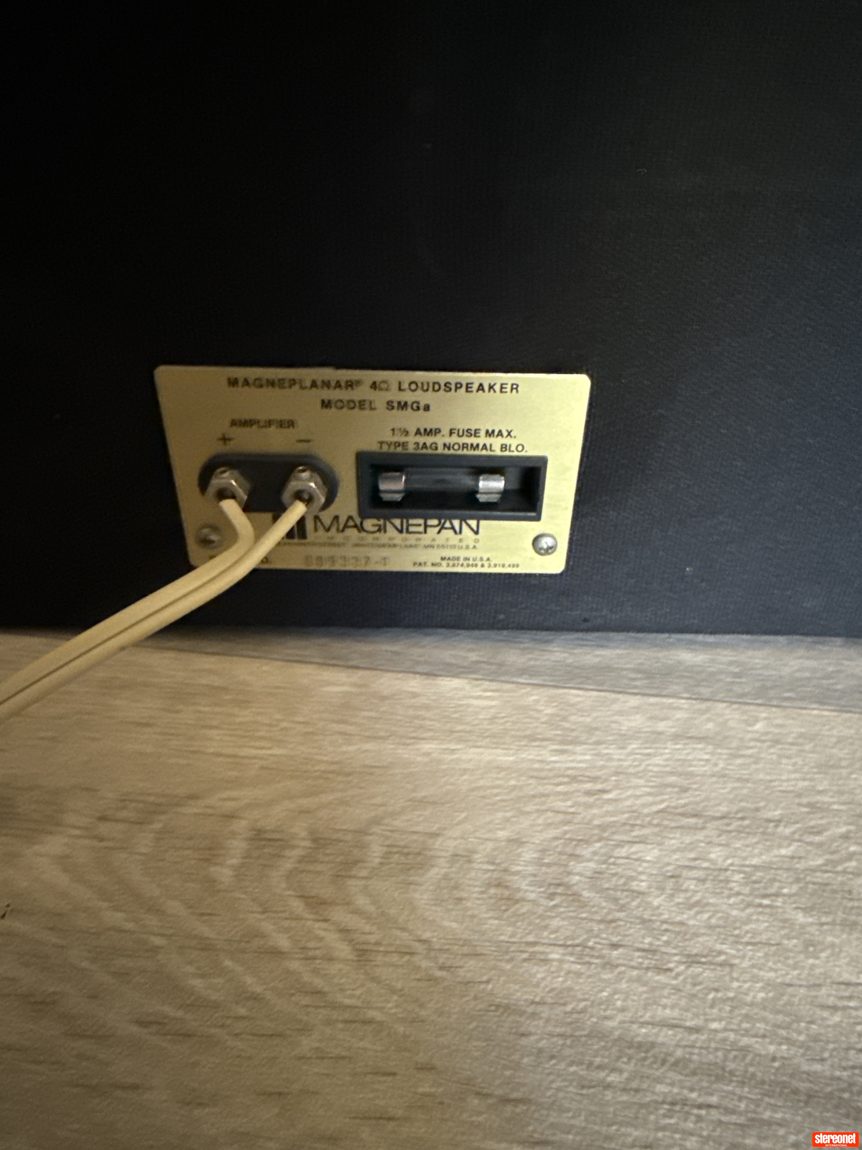 Magnepan SMGa Floorstanding Loudspeakers - Floorstanders & Large ...