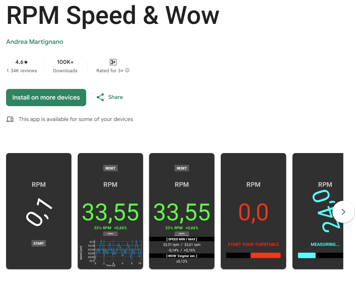 Wow and flutter measurements - Turntables, Record Players & Vinyl ...
