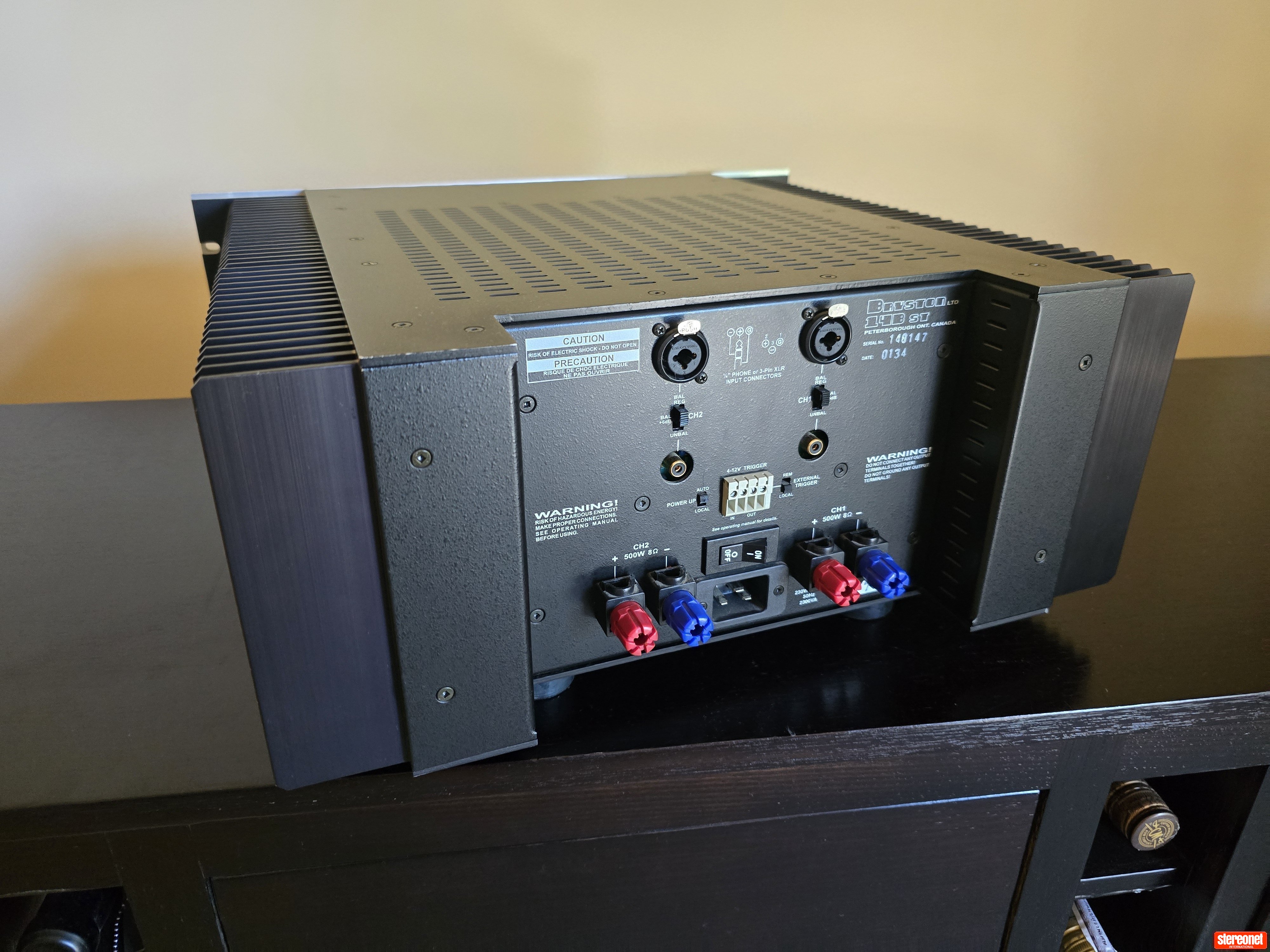 Bryston 14B-ST Power Amplifier - Power Amplifiers - StereoNET