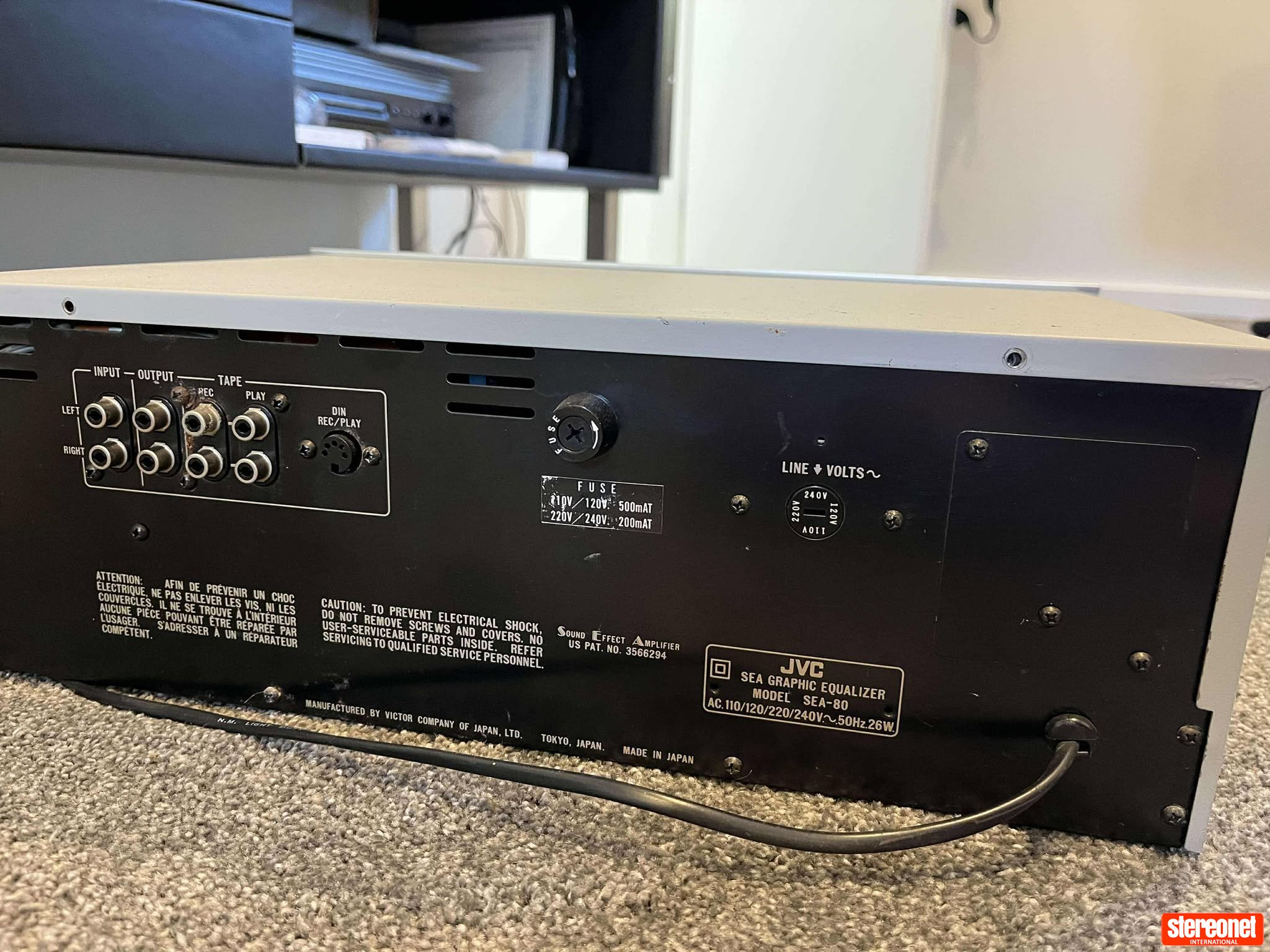 JVC SEA-80 Equaliser - Audio Processors / Equalisers - StereoNET