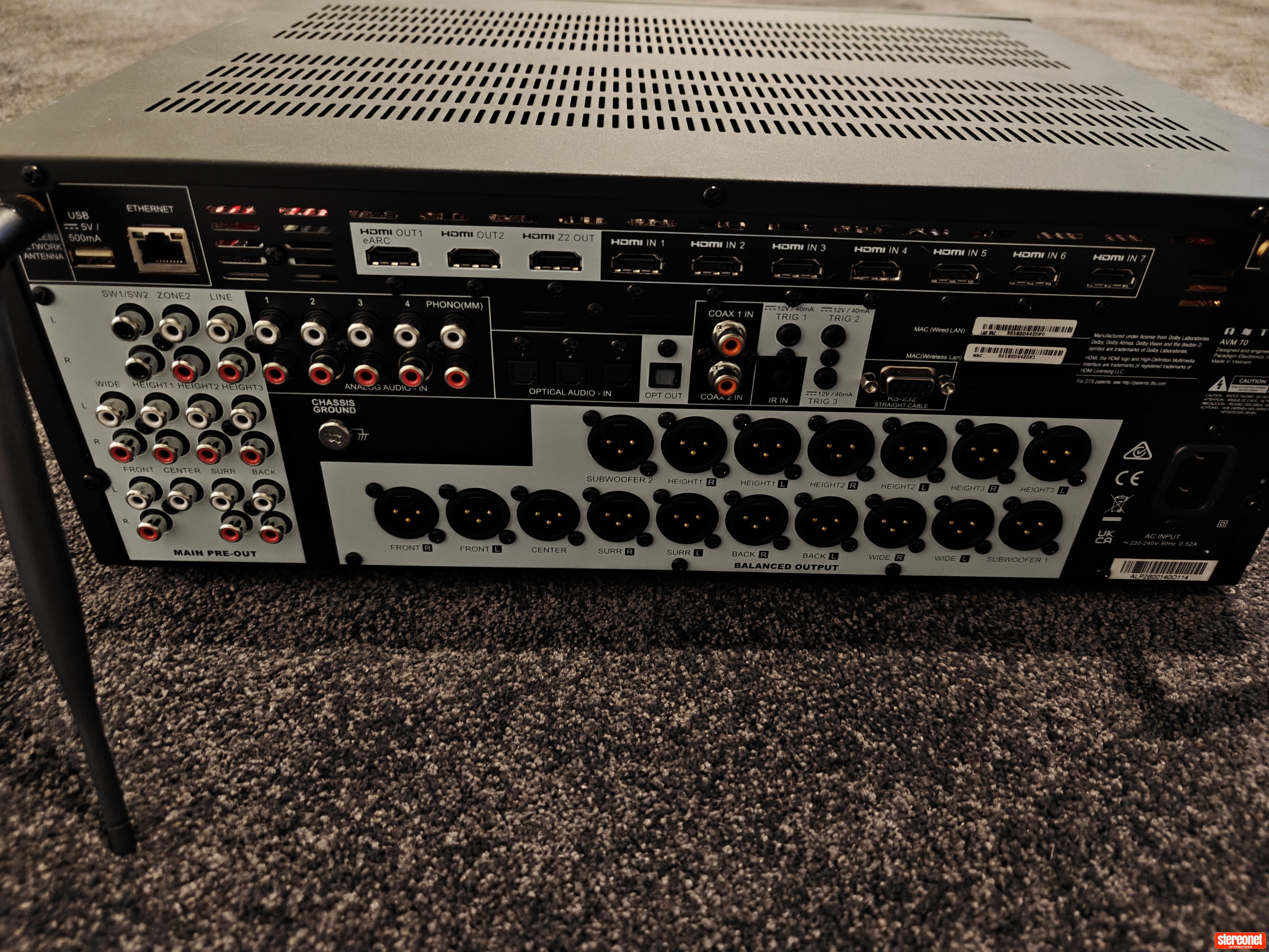 Anthem AVM70 8K AV Processor - AV Receivers & Processors - StereoNET