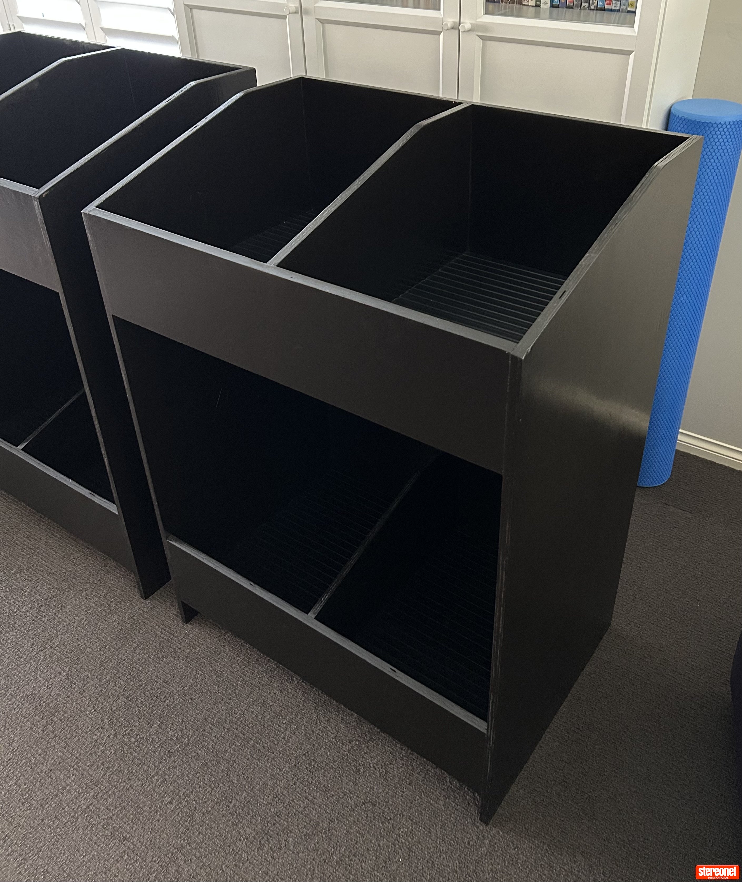 Custom Vinyl Record Storage Unit Cabinet - Racks & Cabinets - StereoNET