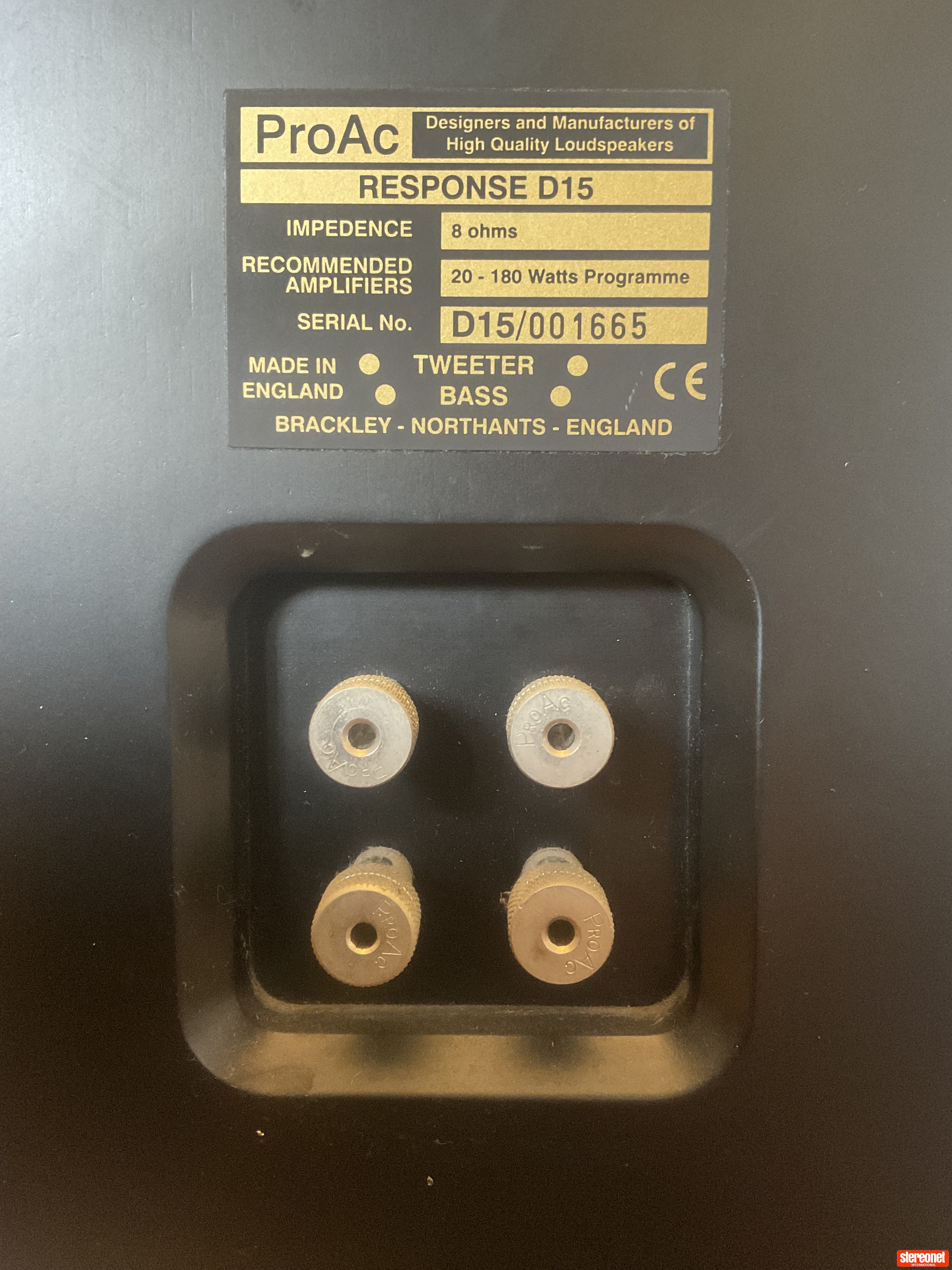 Proac Response D15 Floorstanding Loudspeakers - Floorstanders & Large ...