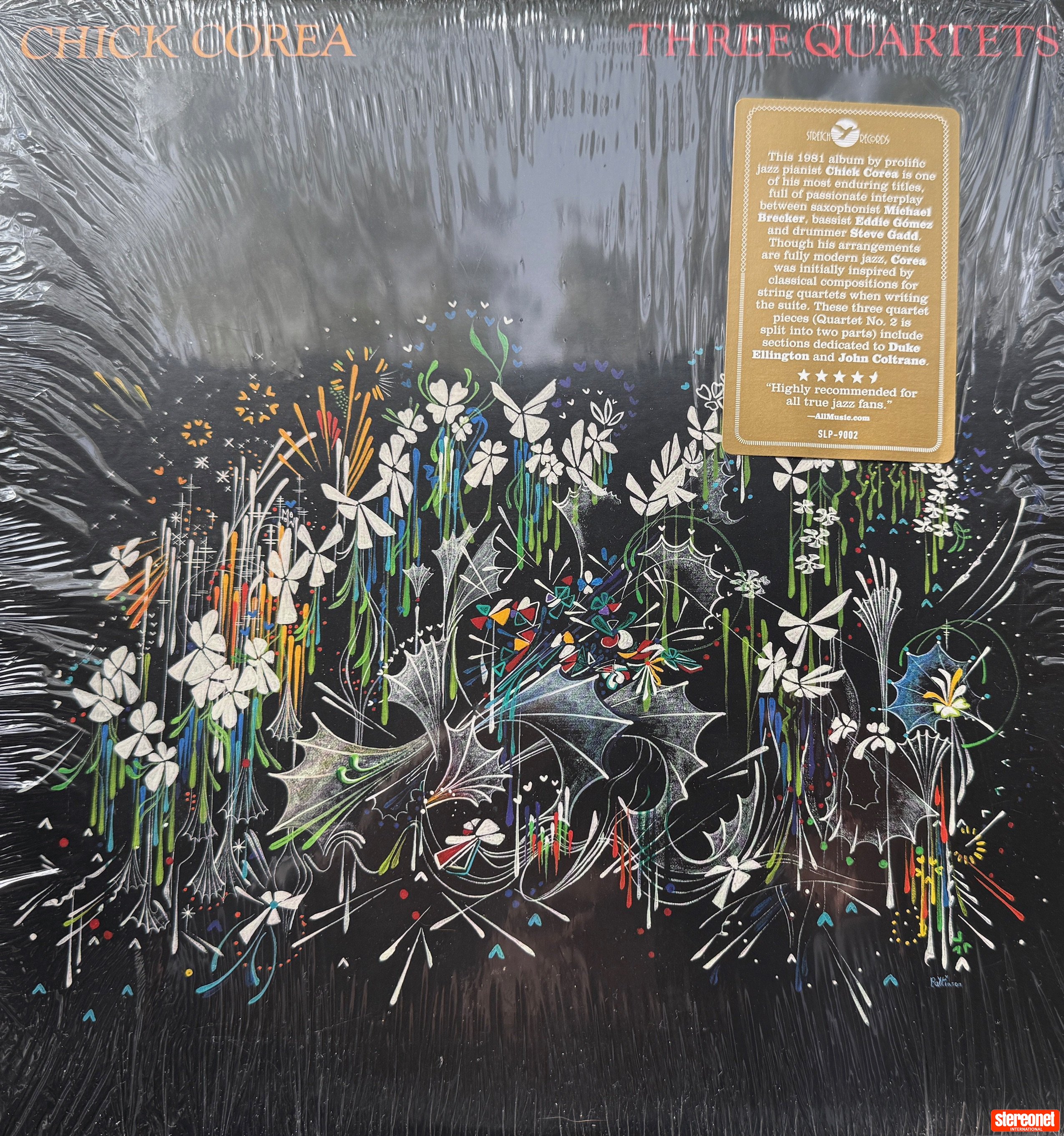 Chick Corea - Three Quartets Vinyl Record (LP) - Vinyl Records - StereoNET