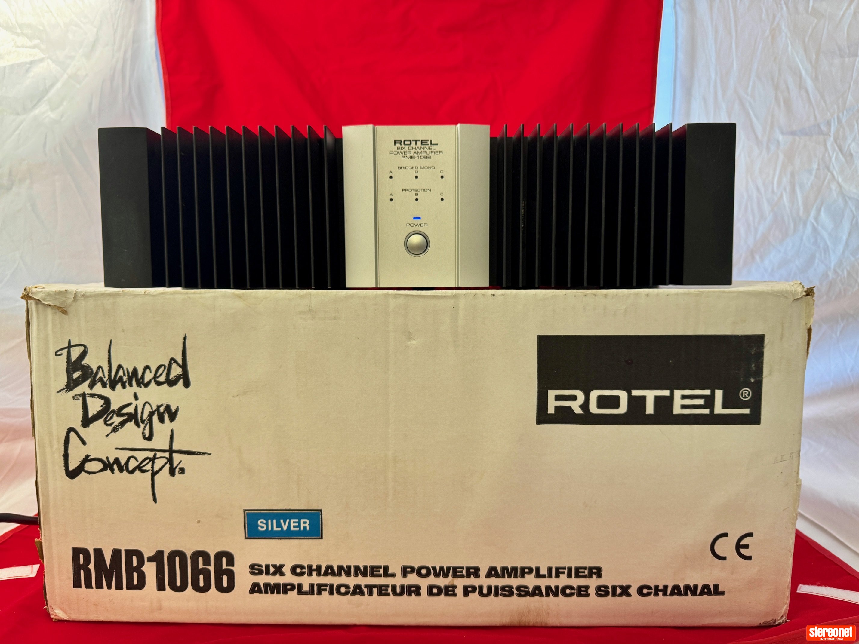 Rotel RMB-1066 Multichannel Amplifier - Multi Channel Amplifiers ...